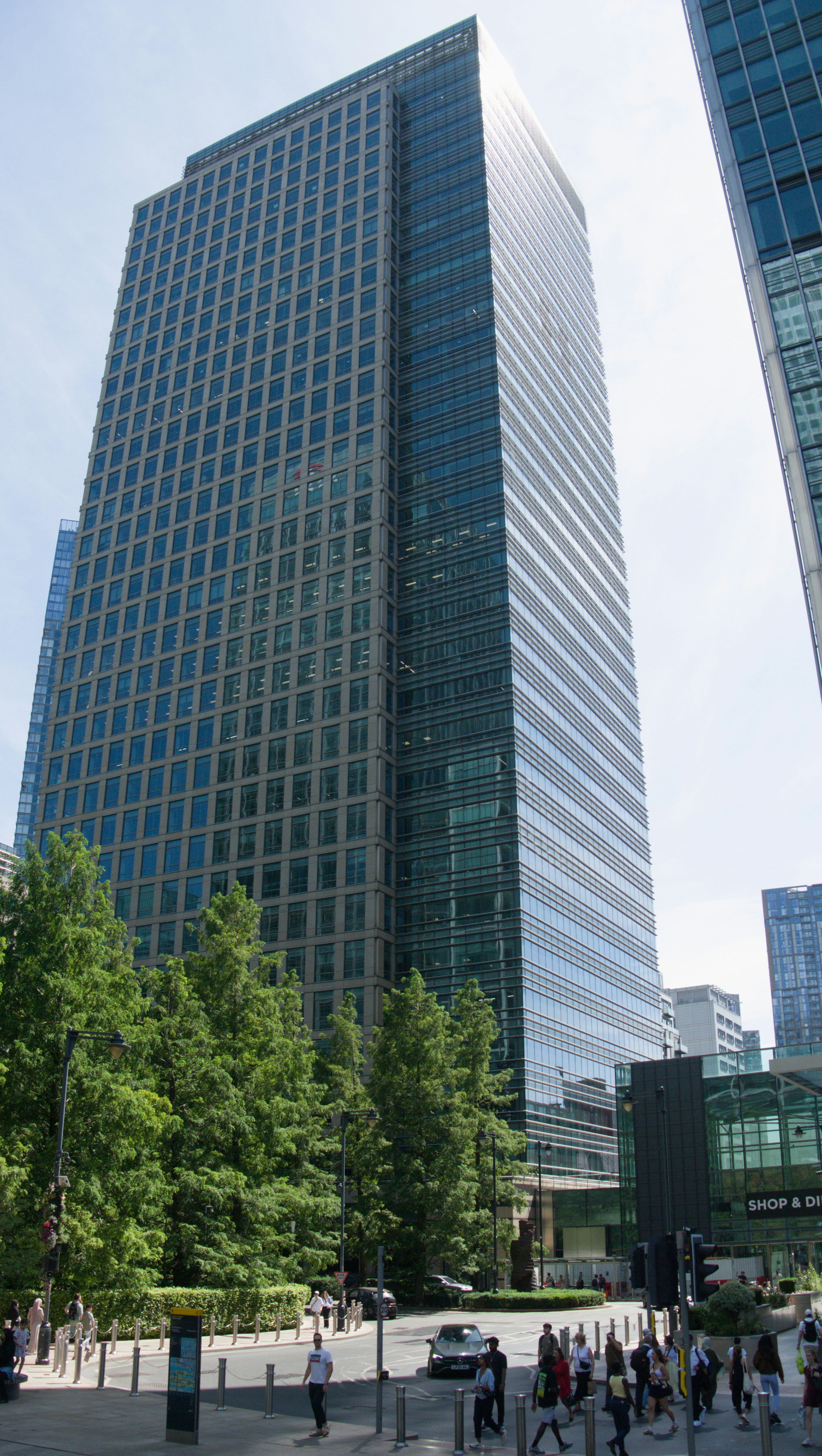 Glacier of Glass: A Tower Dominates the Skyline