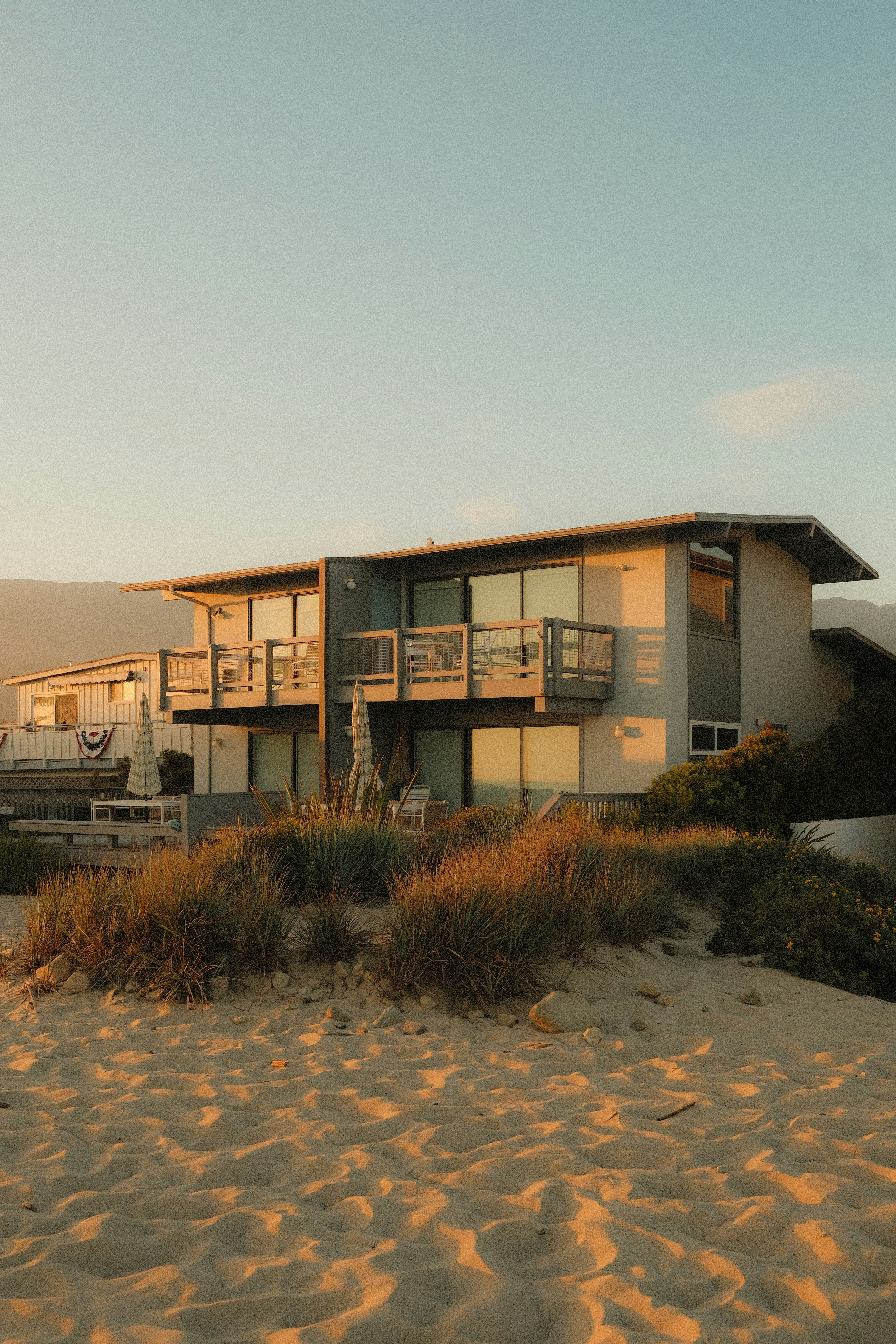 Coastal Residence at Golden Hour