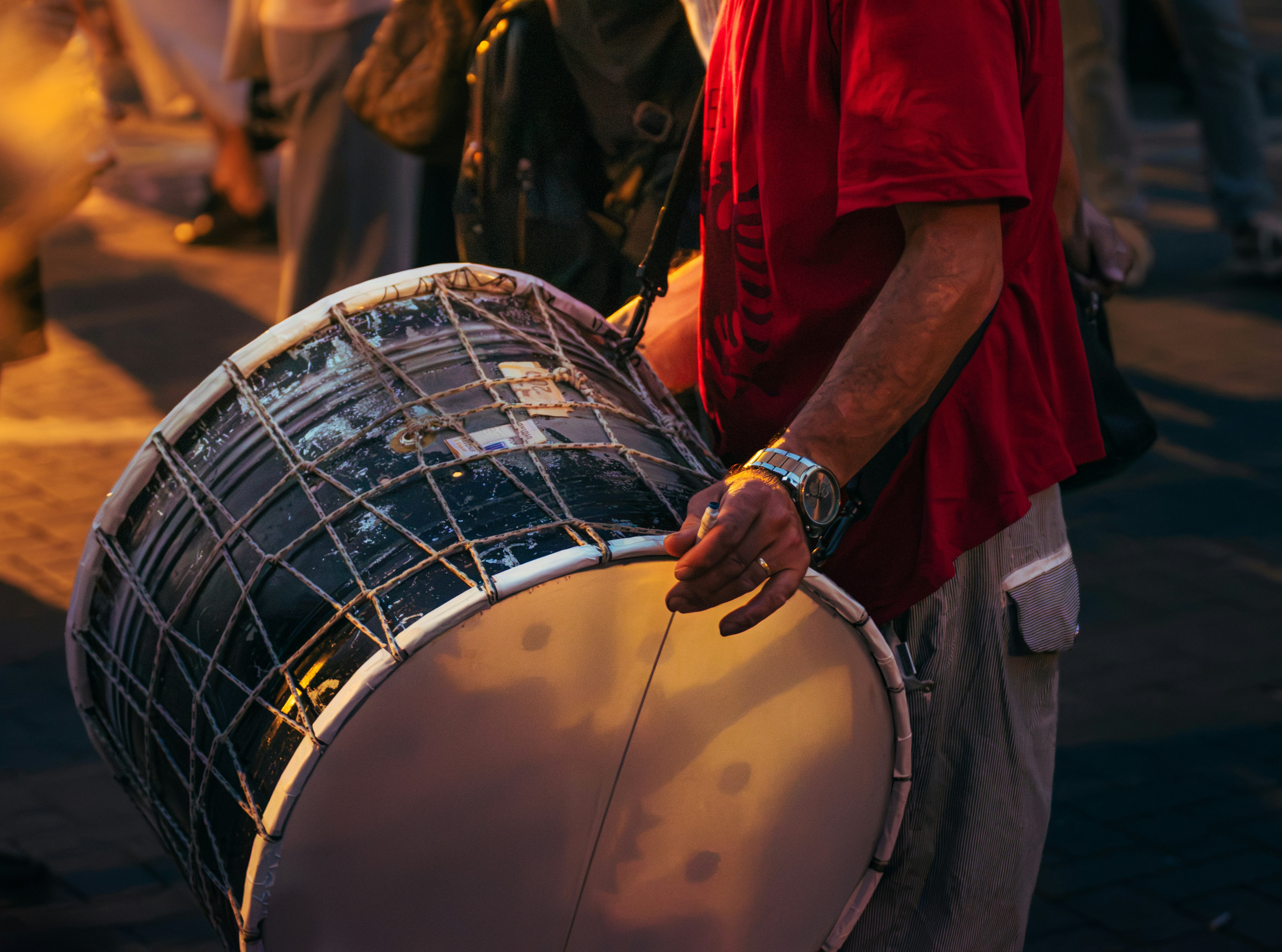 Drumbeat in the Street: A Hands-On Moment