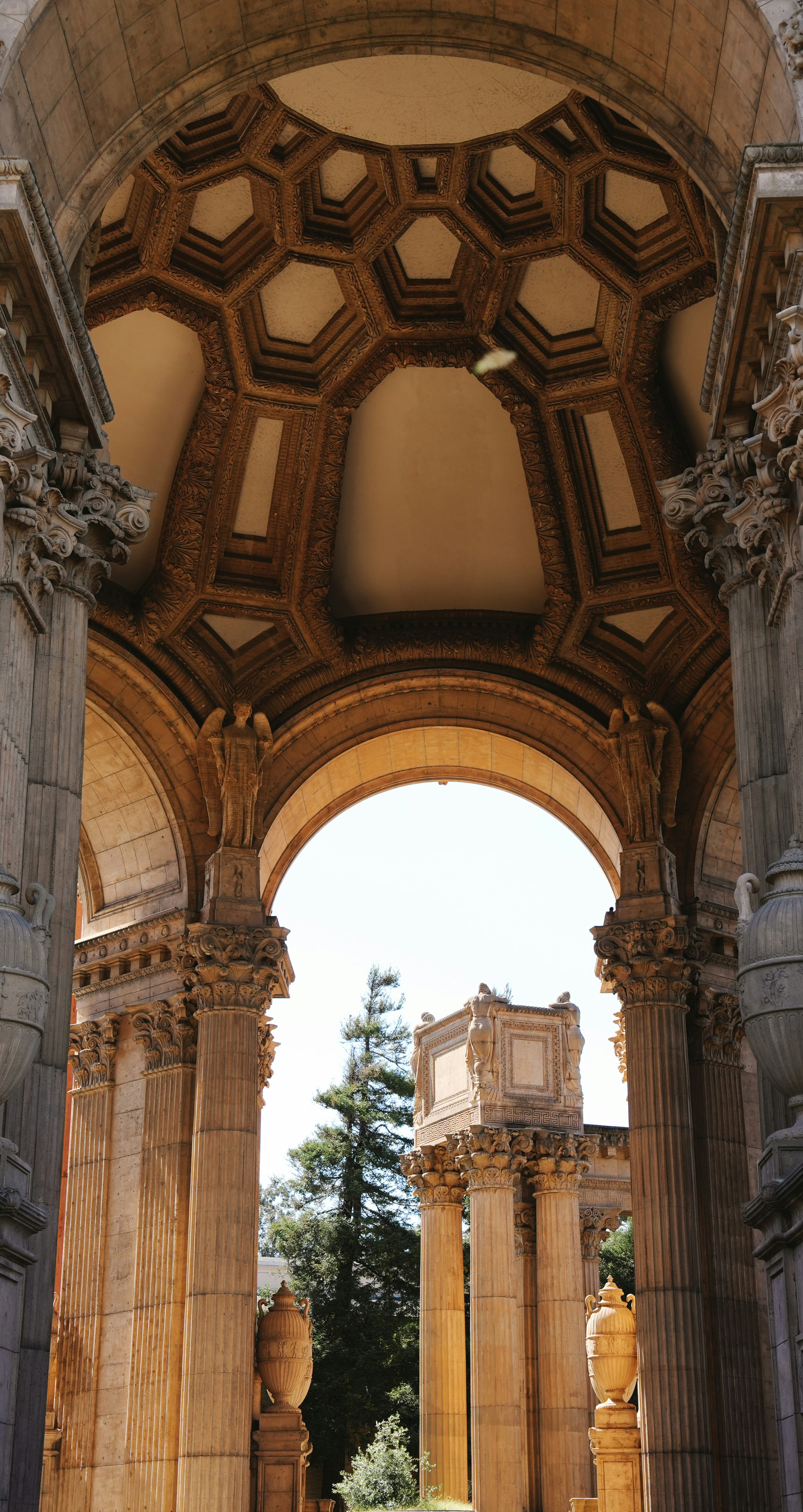 Cathedral of Stone Echoes: Light Through The Grand Archway