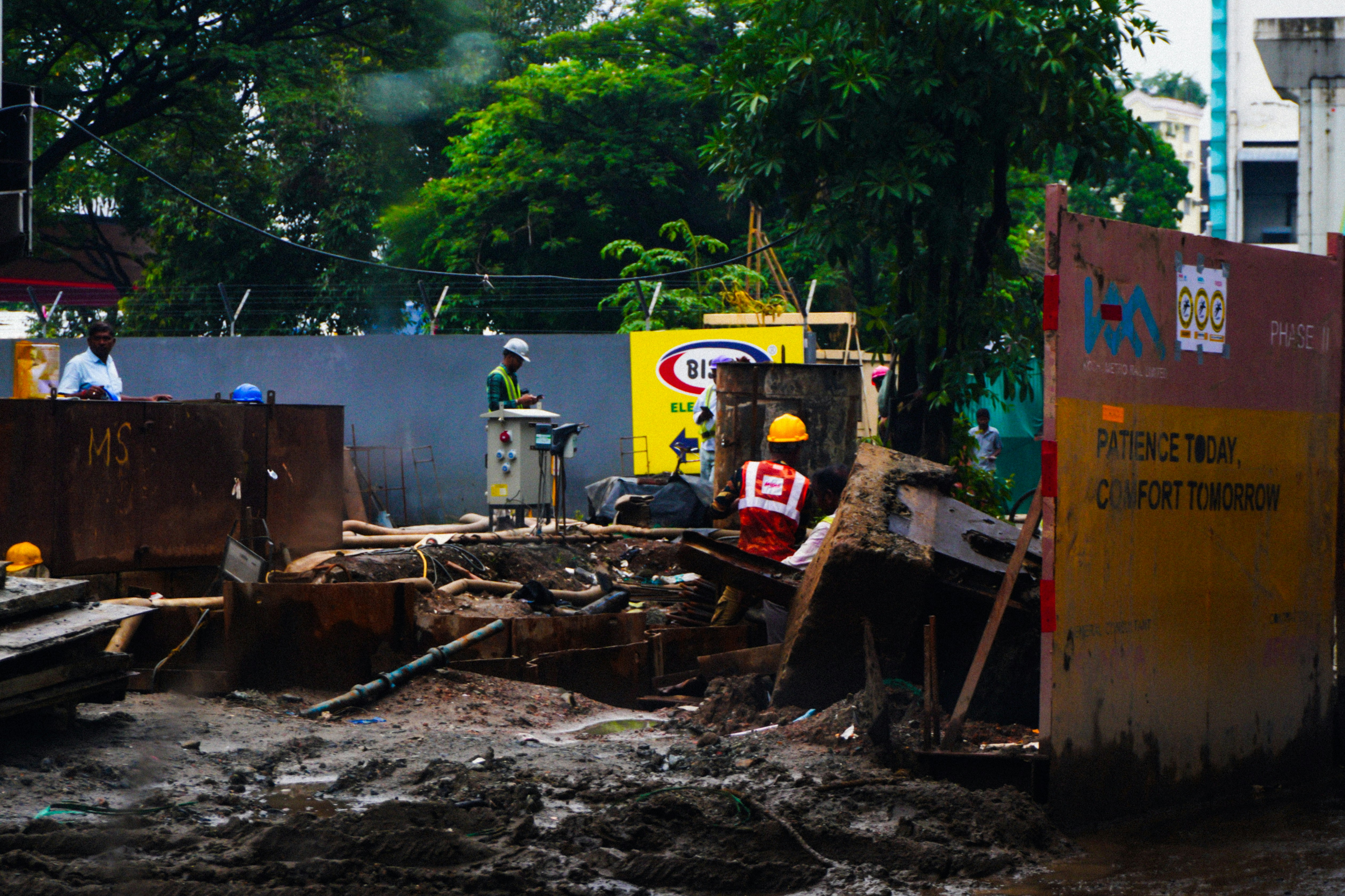 On Site Rescue: Mud, Machinery, and Monuments of an Active Construction Zone