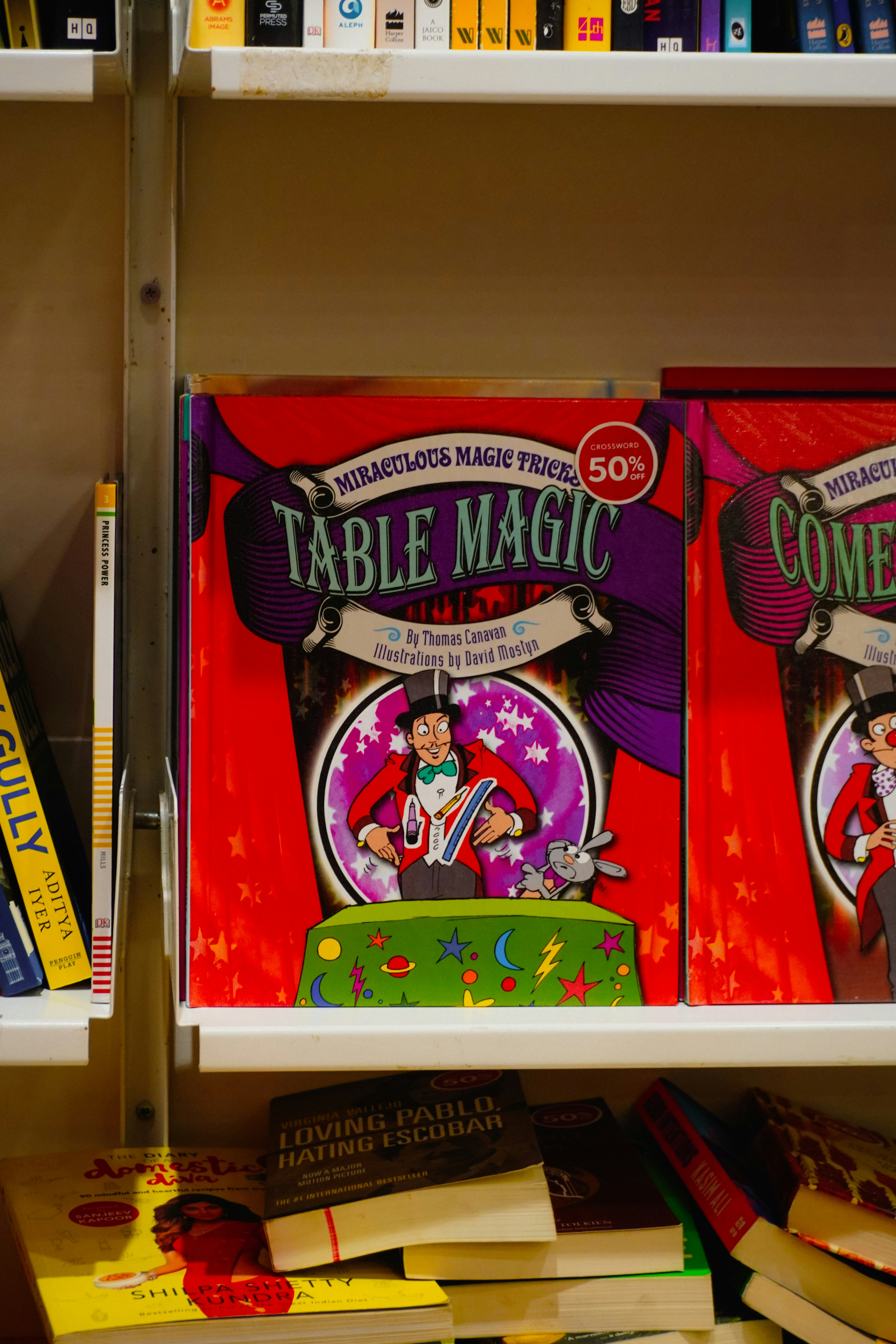 Colorful Magic on the Shelf: A Close-Up of Vintage Board Game Packaging