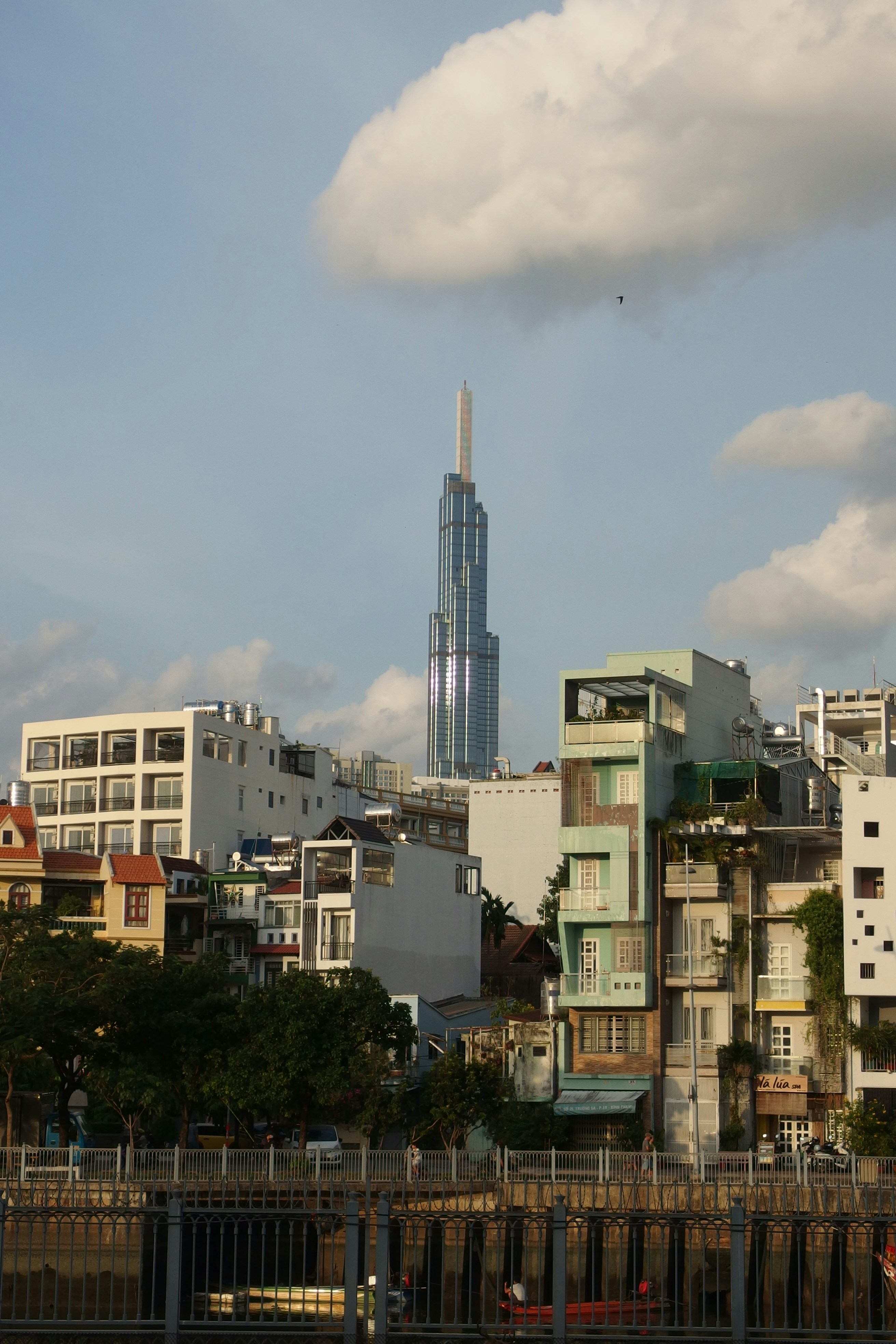 Tallest Needle Rising: Cityscape of a Distant Skyline