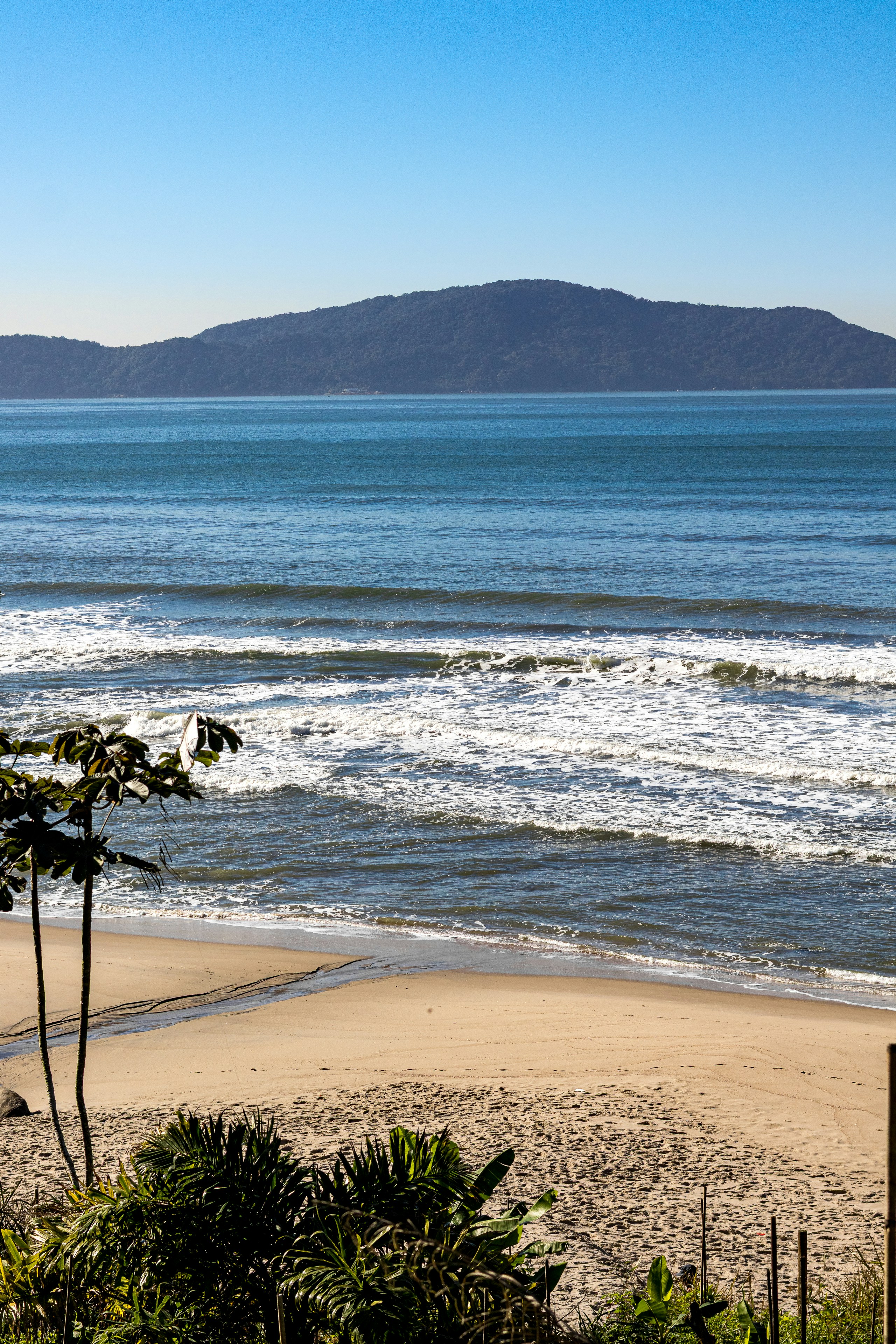 Coastal Horizon: Quiet Sea Meet at Dune-Line