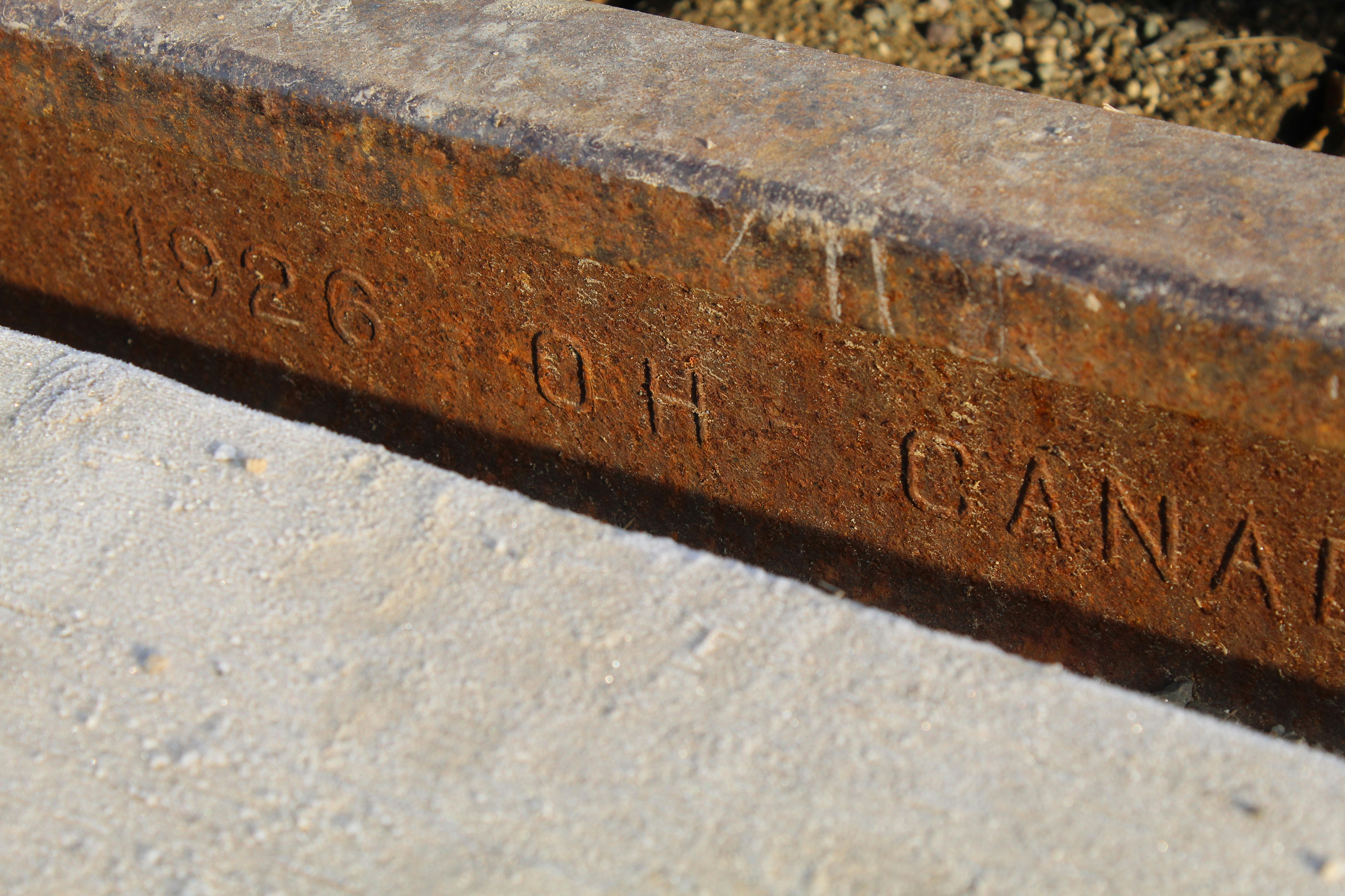Rusty Rail Edge and Silica Dust: Letters Erode Ground Truth