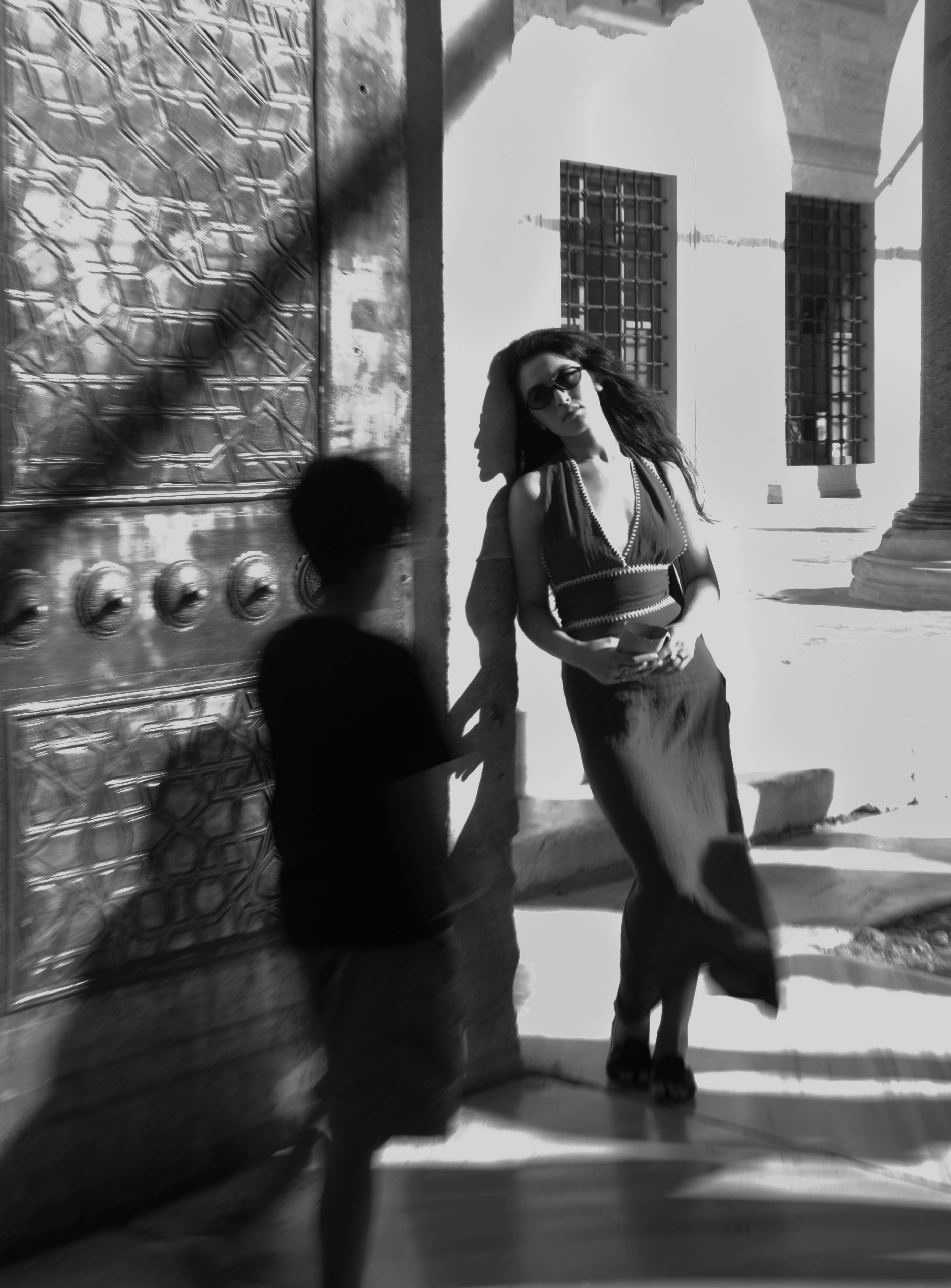 Shadows on the Wall: A Figure in Graceful Light