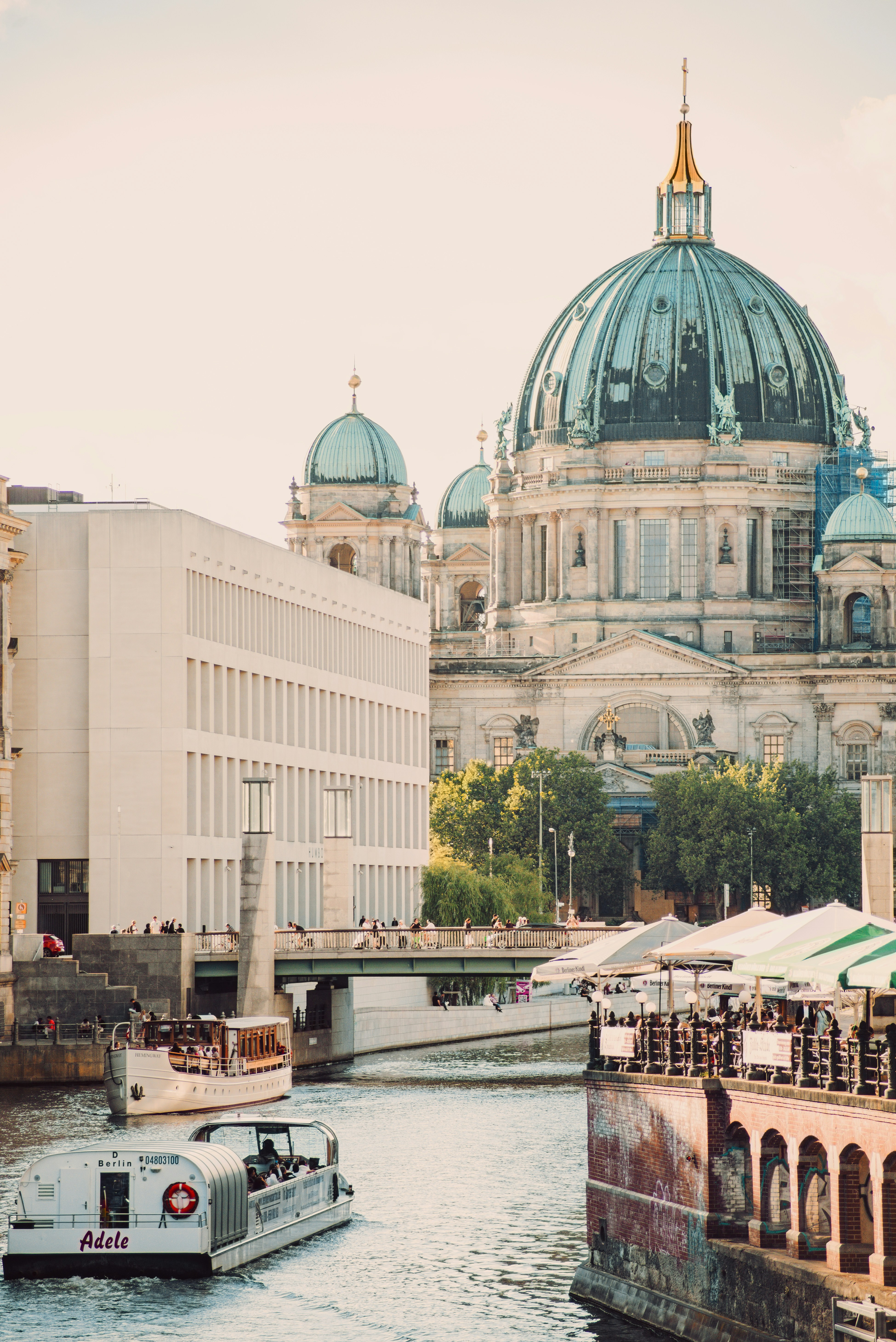 Domed Cathedral Over the Spree: Riverside Mosaic