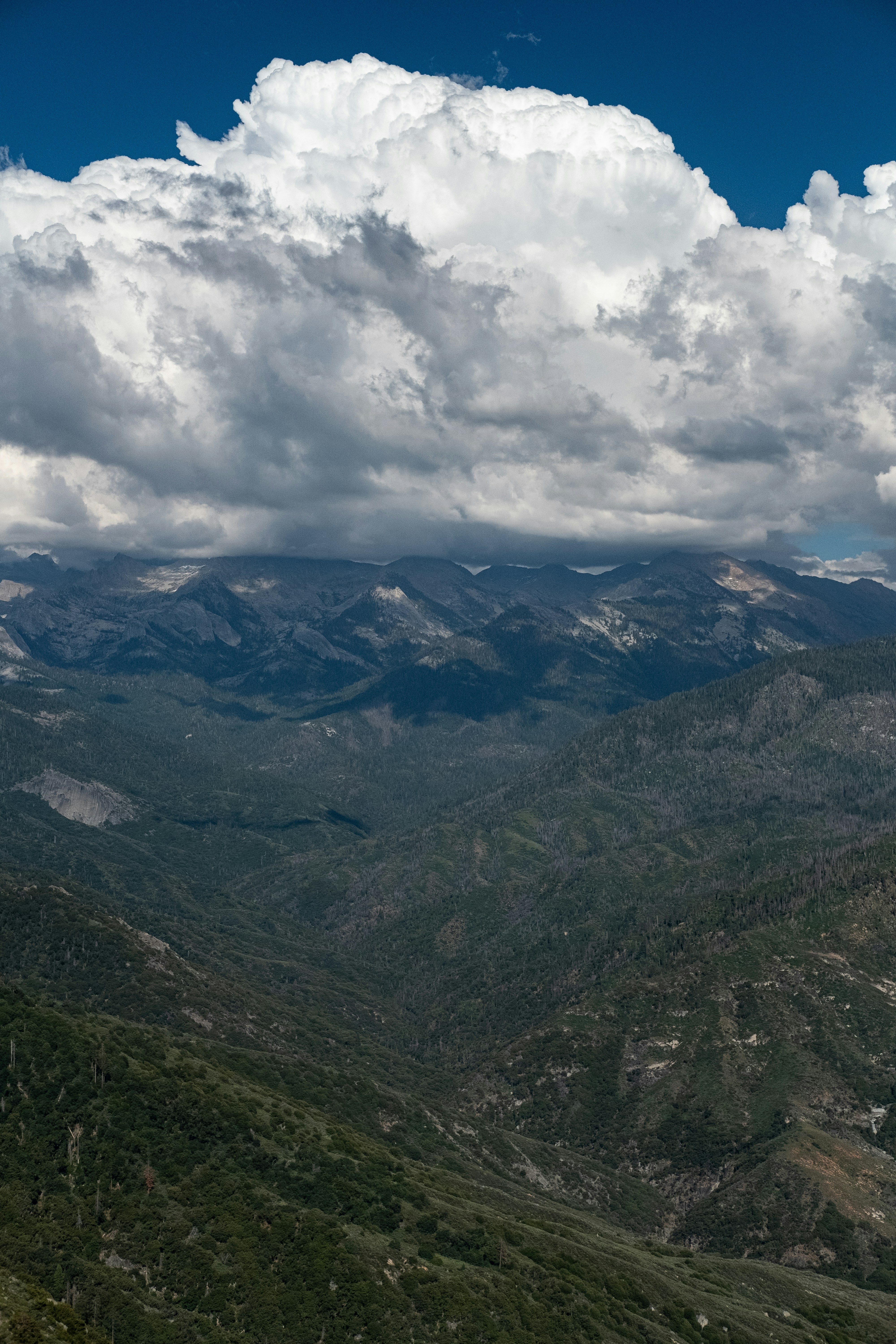 Crest of the Clouds Over Quiet Ranges