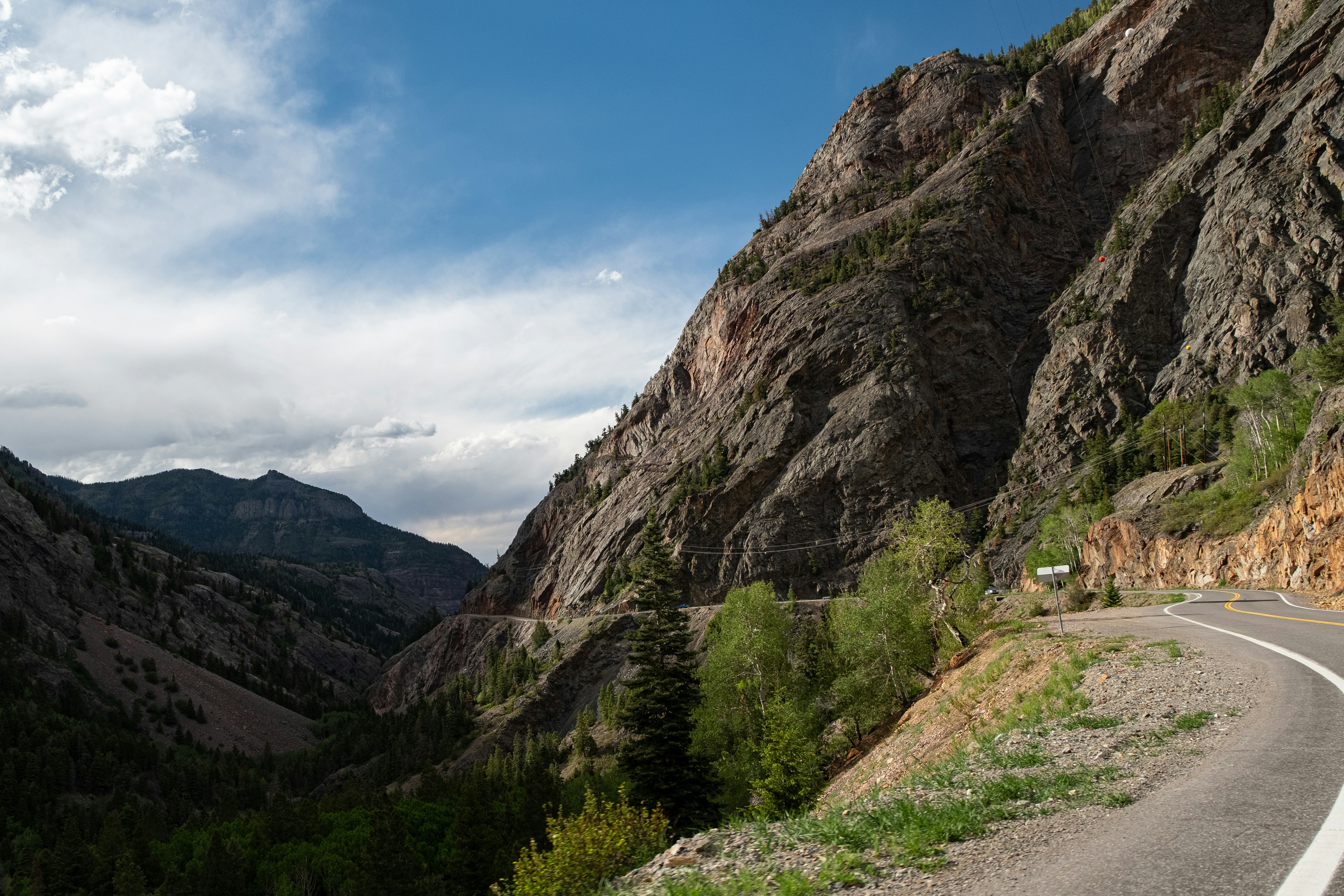 Winding Road Through Rugged Echoes of the Valley