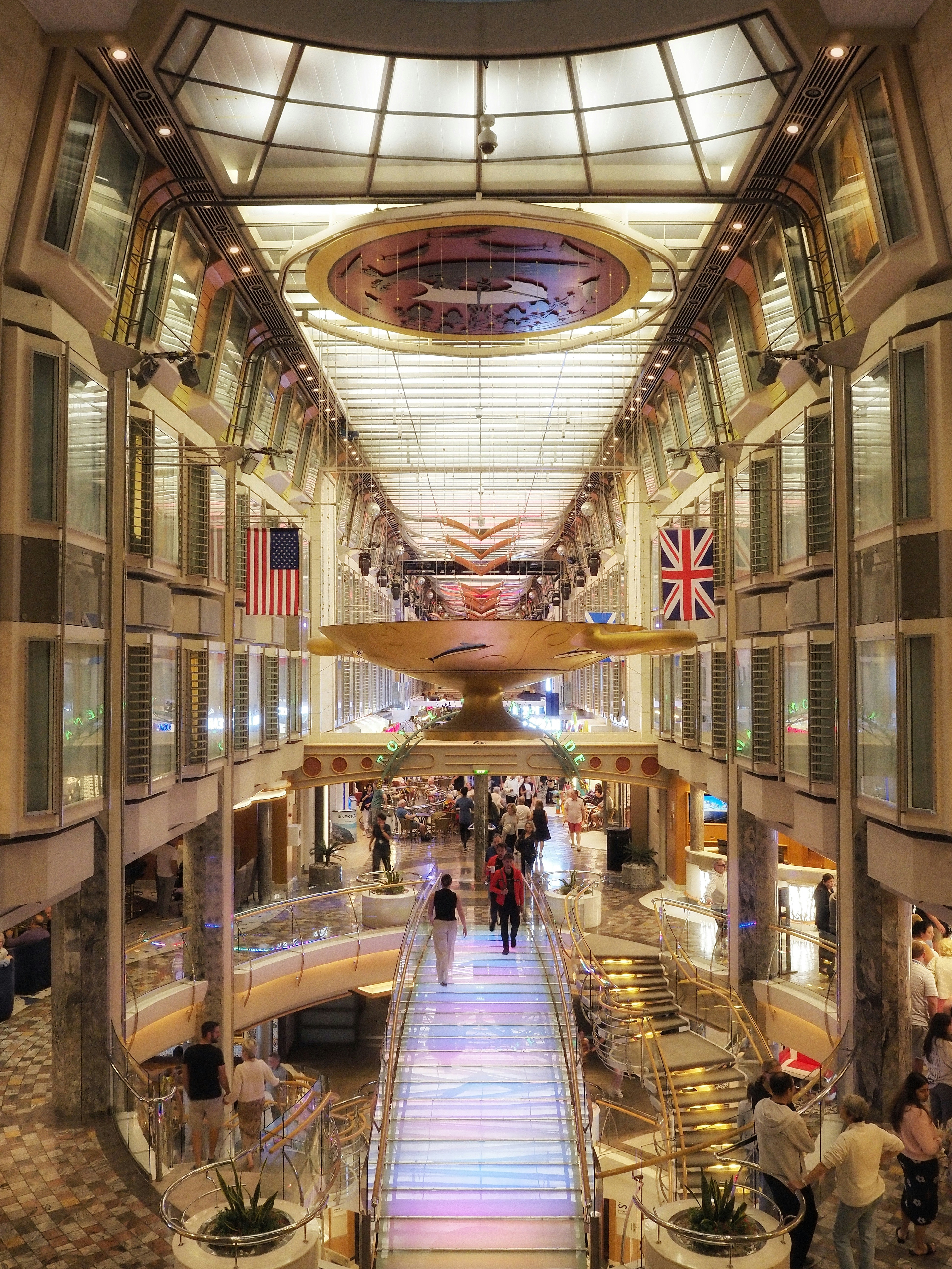 Atrium of Light: A Multilevel Showdown of Glass and Shadows
