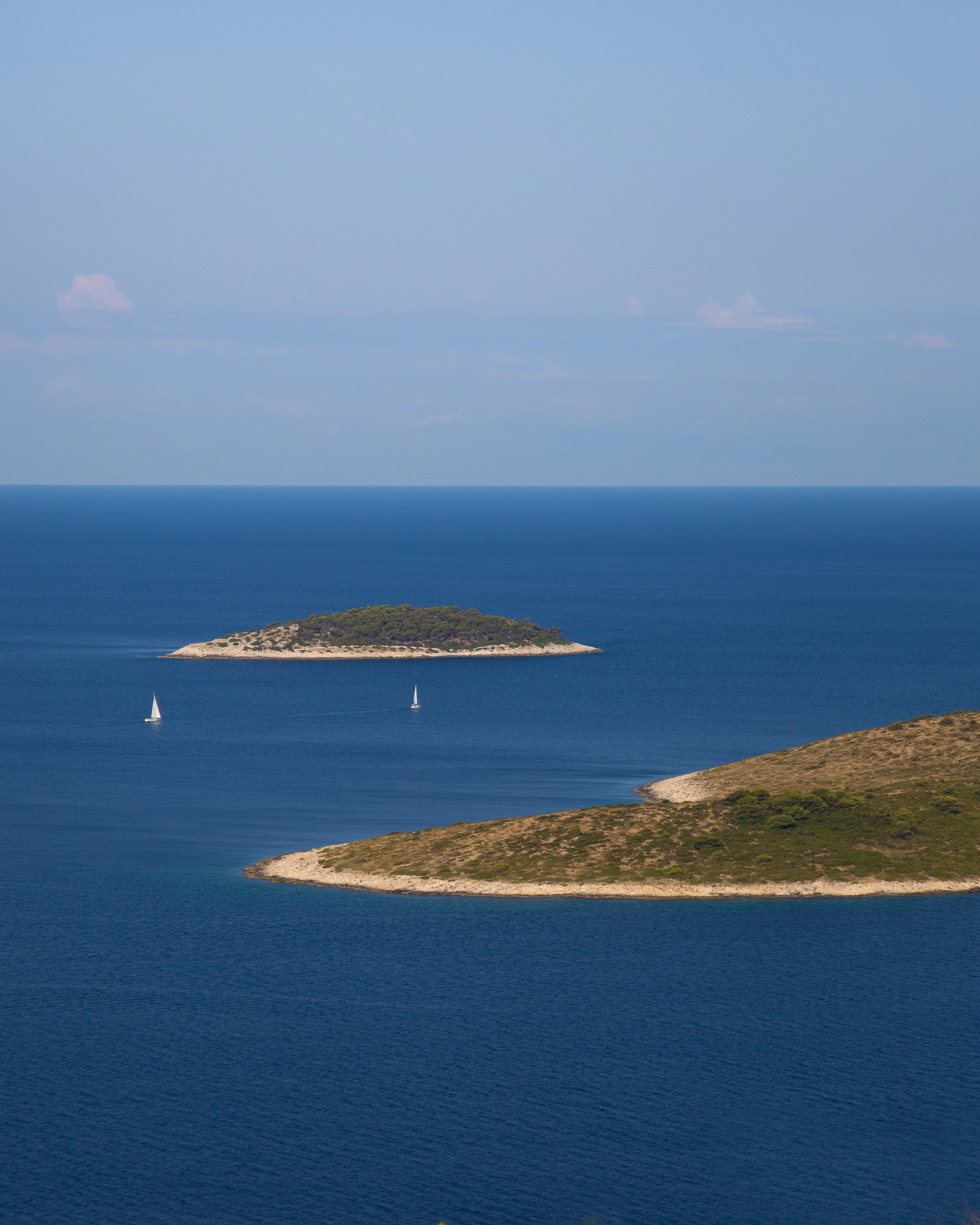 Atlantic Archipelago: A Quiet Horizon with Distant Sails