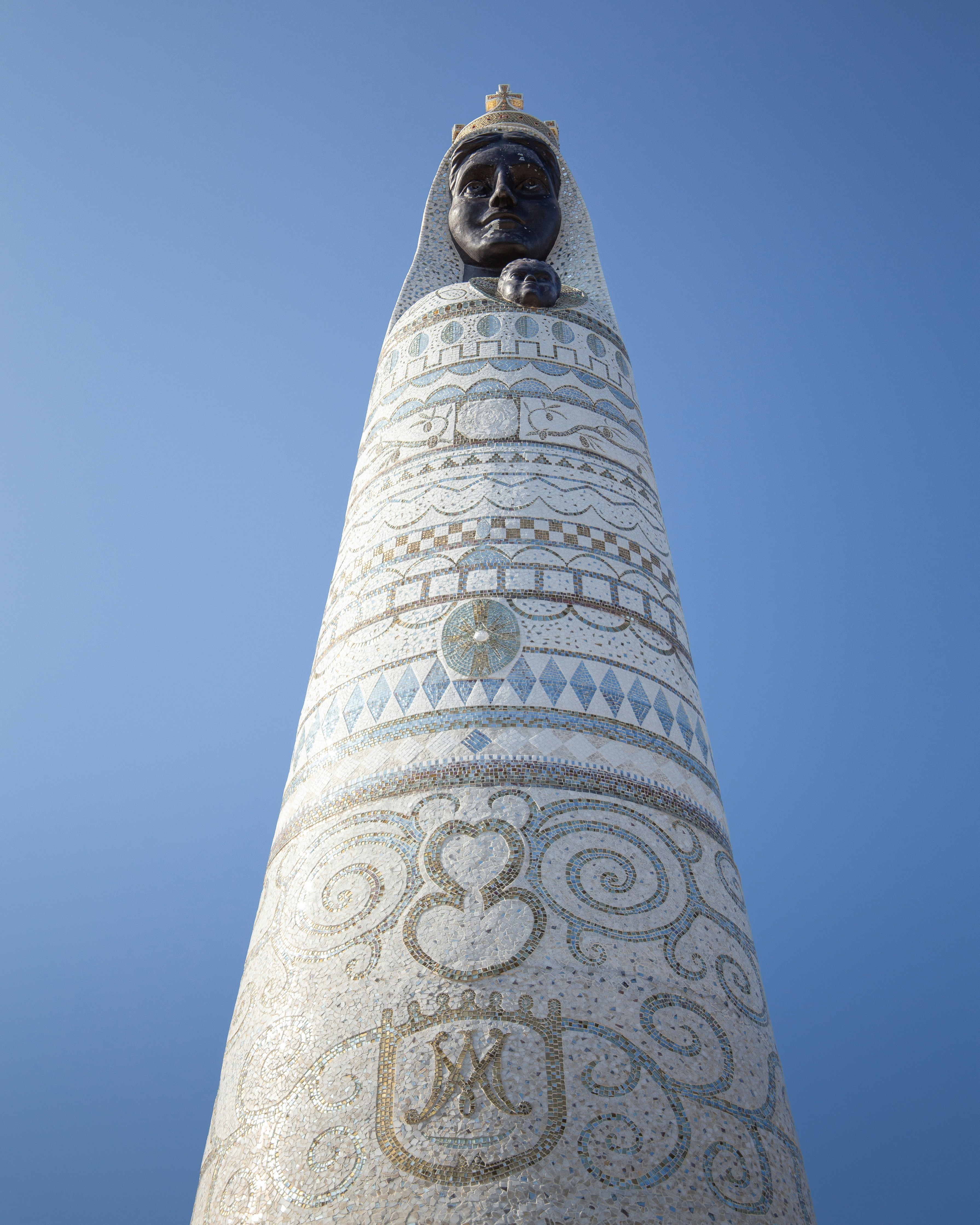 The Serpent Spiral: A Mosaic Column Reaching for the Sky