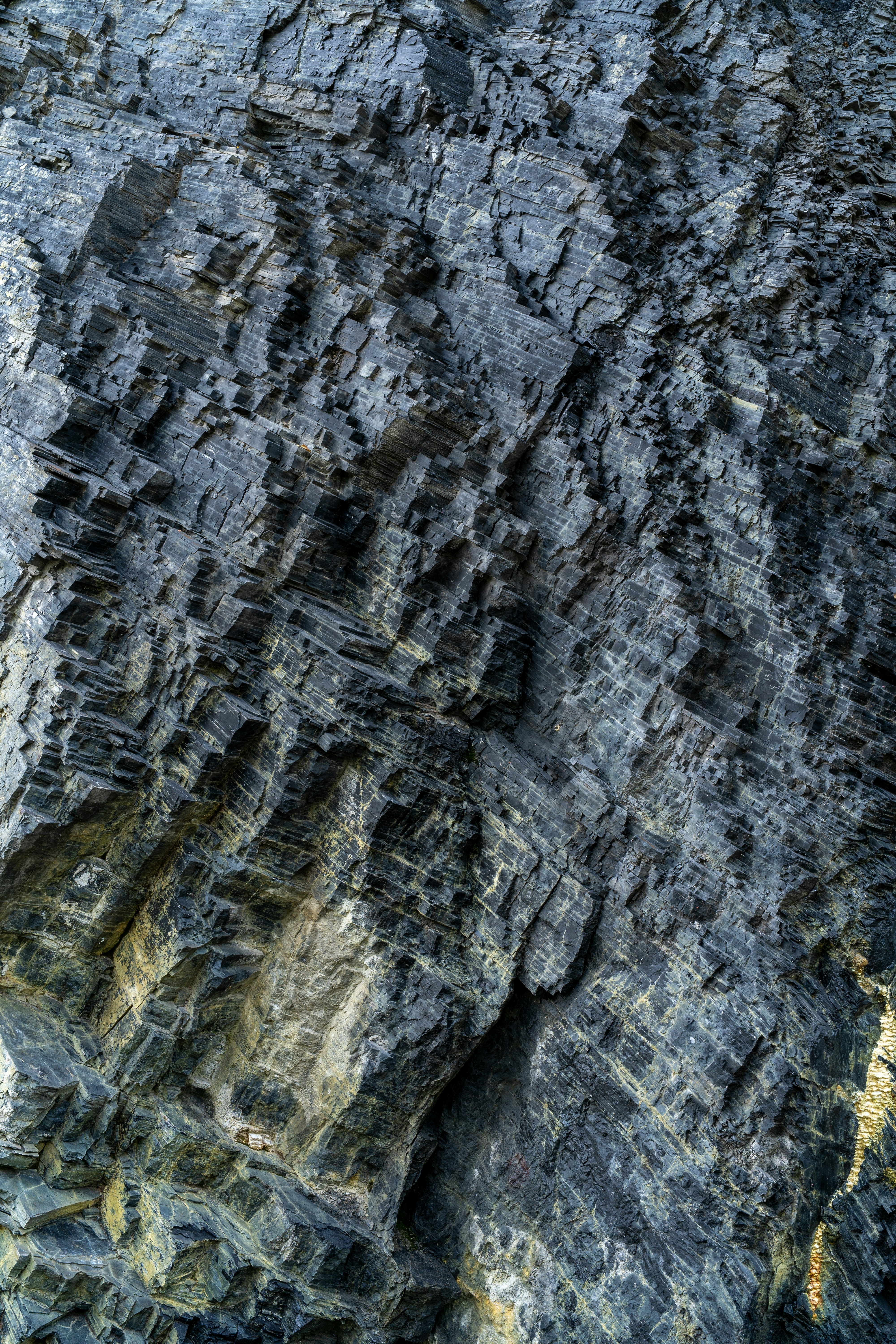 Geologic Prism: A Tapestry of Jagged Rock Formations