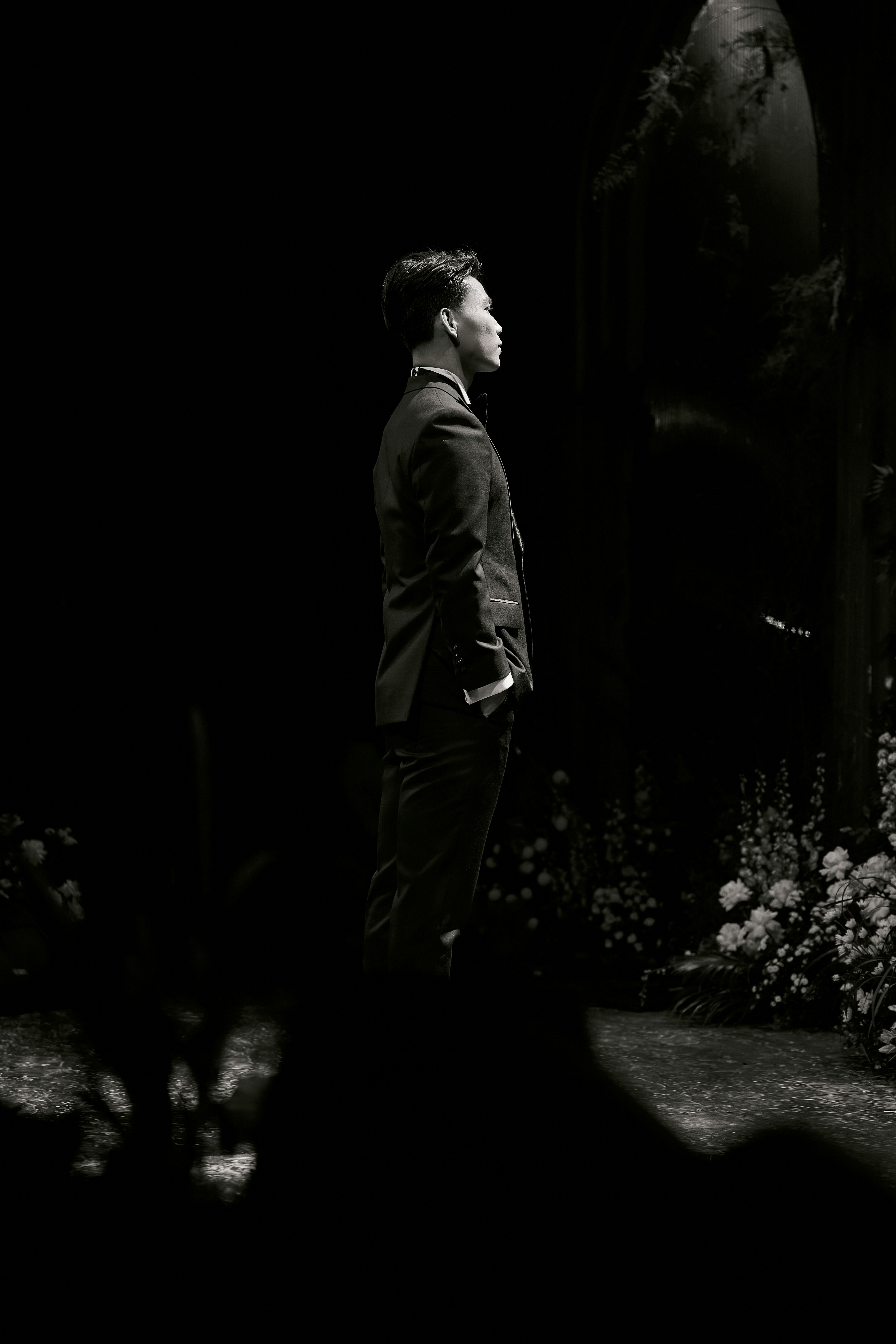 Staged Silence: The Portrait at the Edge of Light