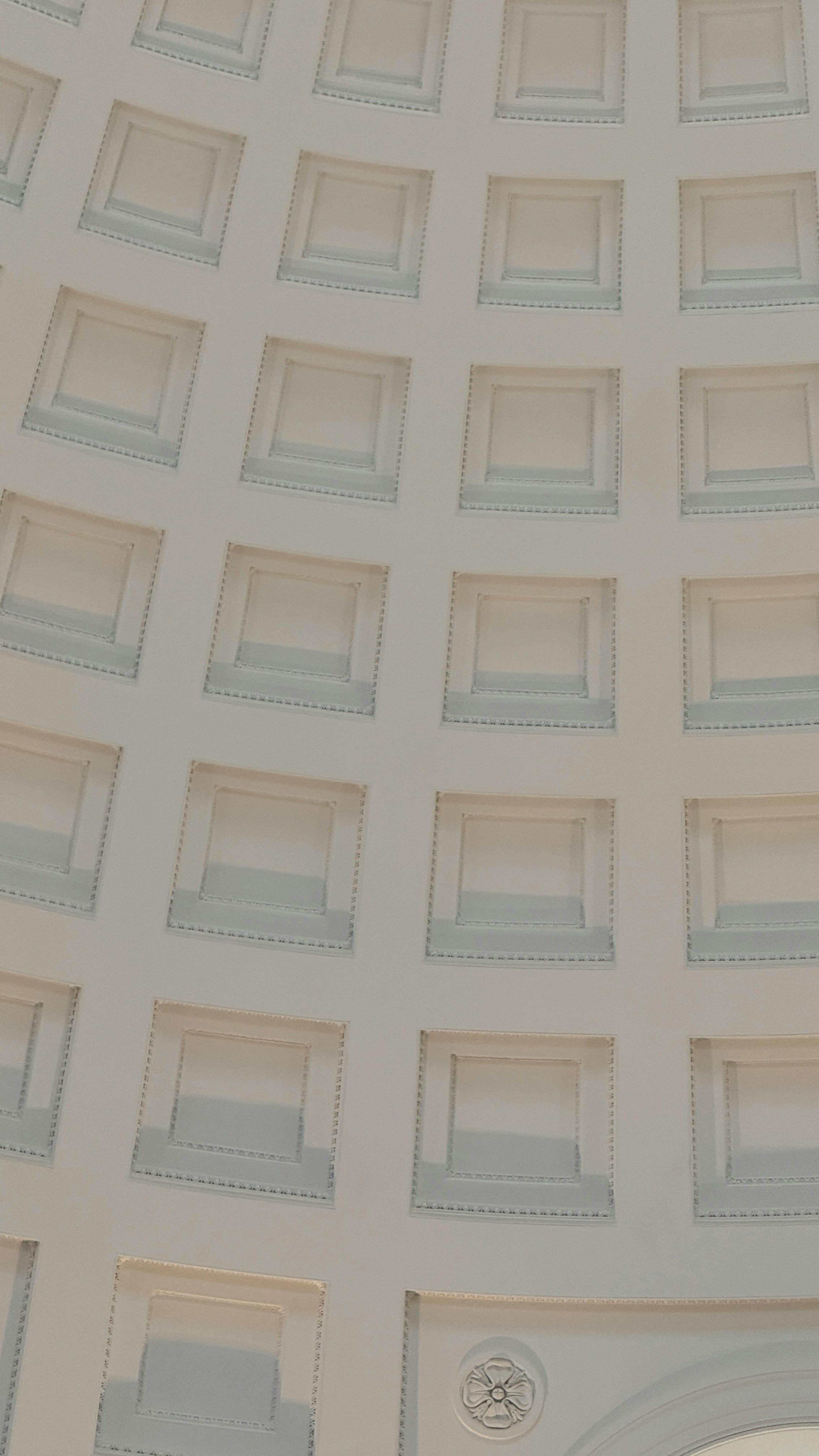 A Tiled Dome of Soft Light: Repeating Squares on a Curved Ceiling