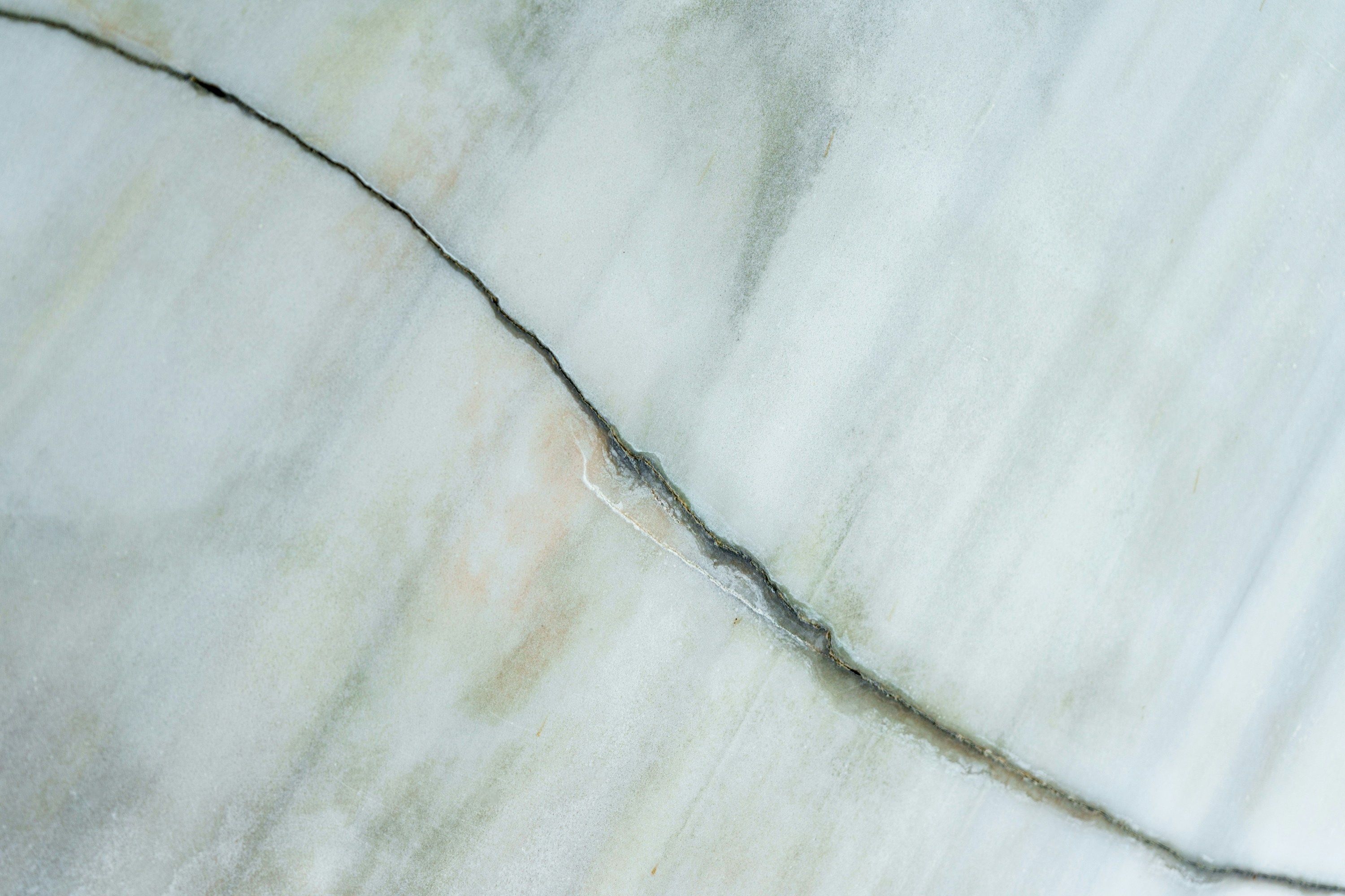 Crack of Marble: A Gentle Vein Across Pale Stone