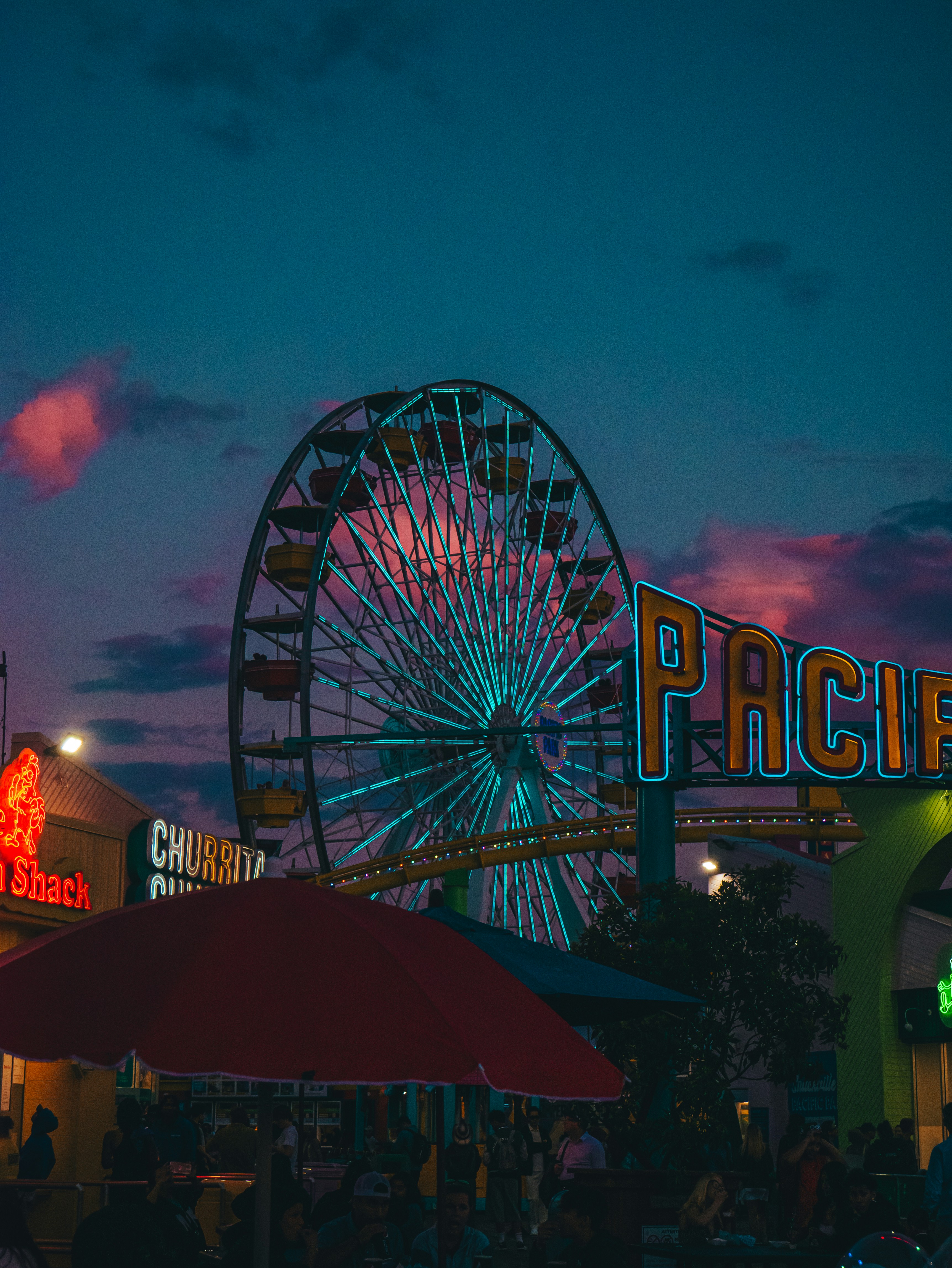 Neon Wheels: Midnight at the Pacific Fair