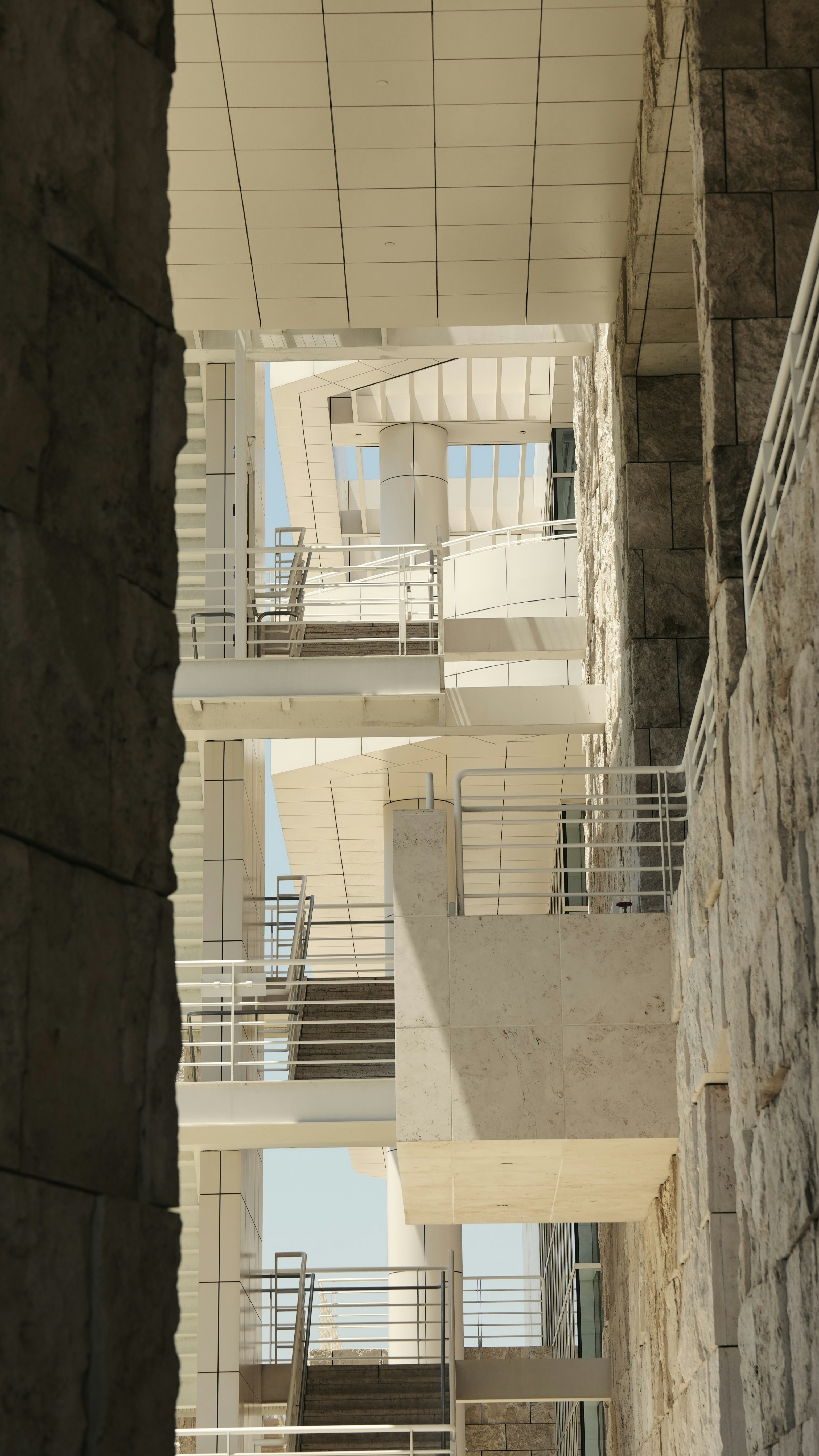Concrete Lattice: A Sky-View Through Modern Terraces