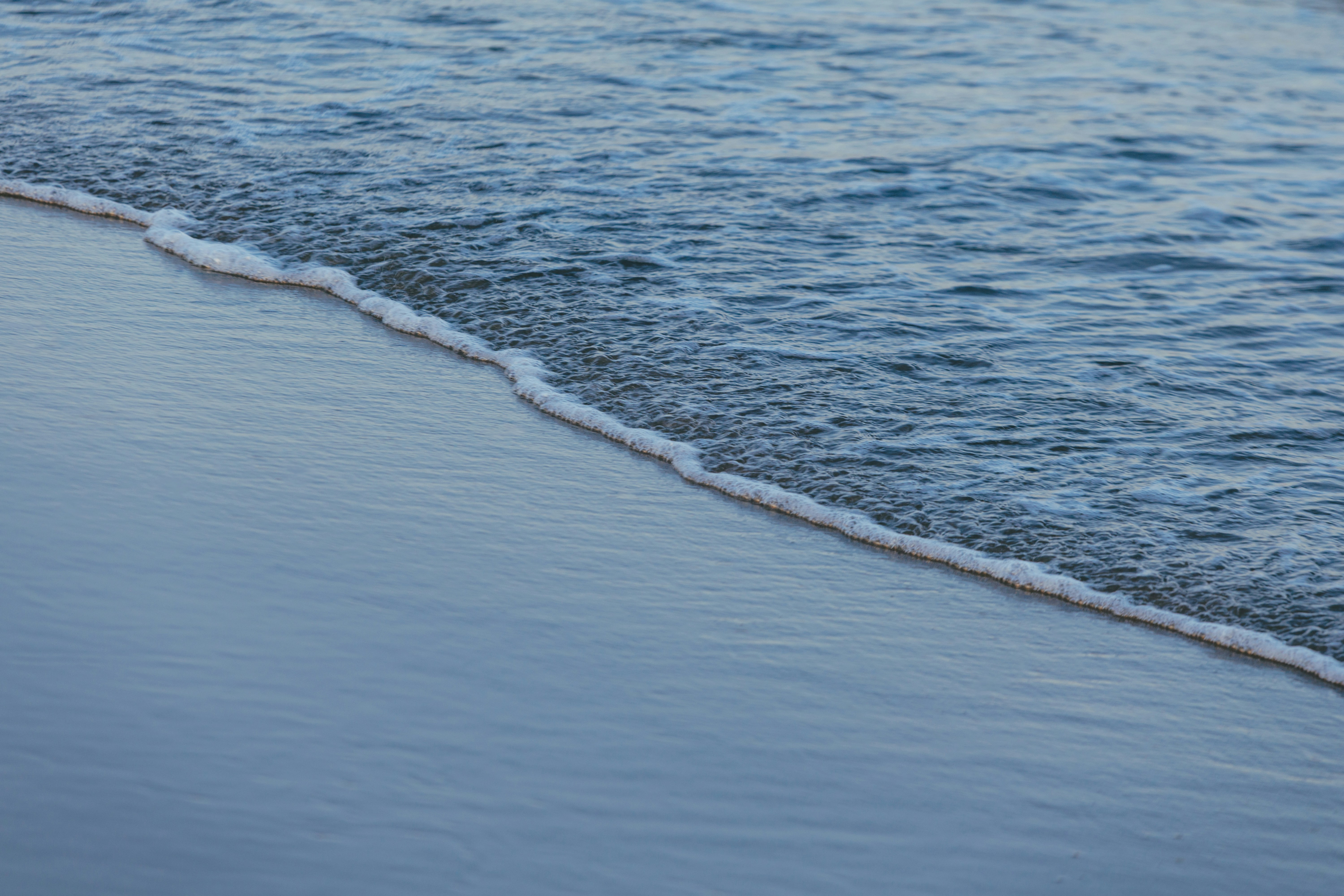 Soft Tide: Where Shore and Sky Meet in Quiet Blue