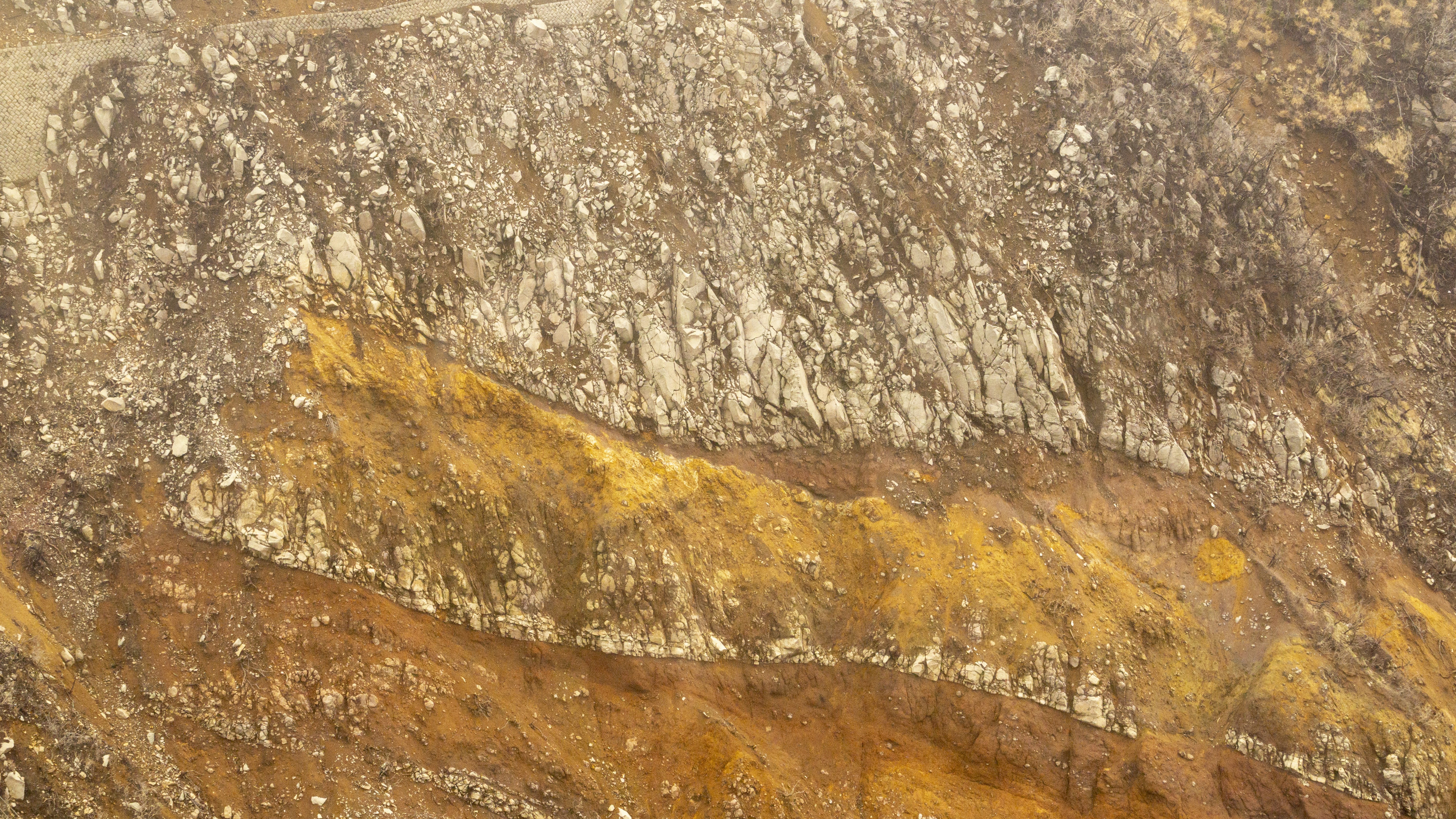 Strata in Sun: A Close Look at Rust and Ochre Layers