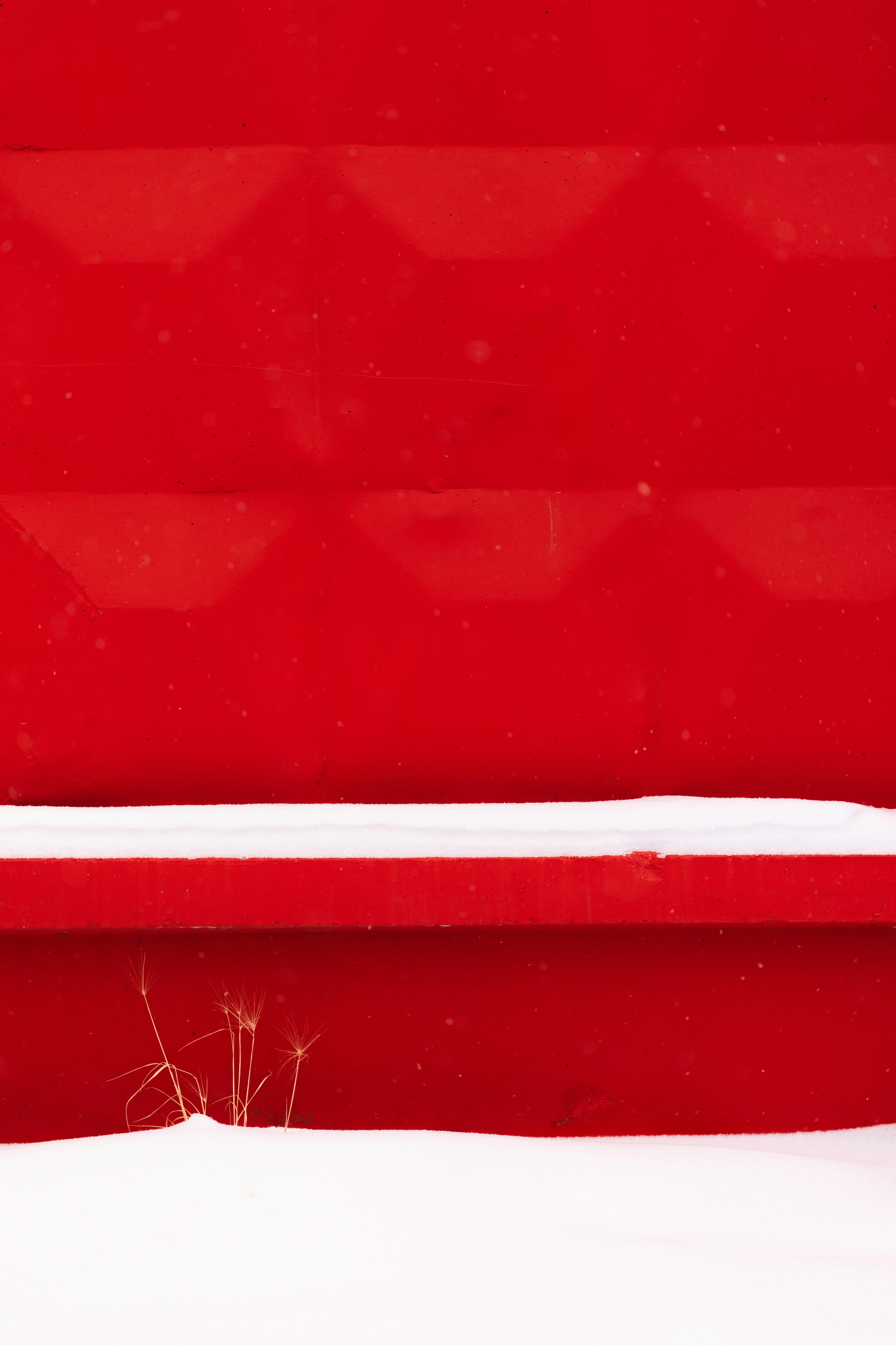 Crimson Facade and Snowline