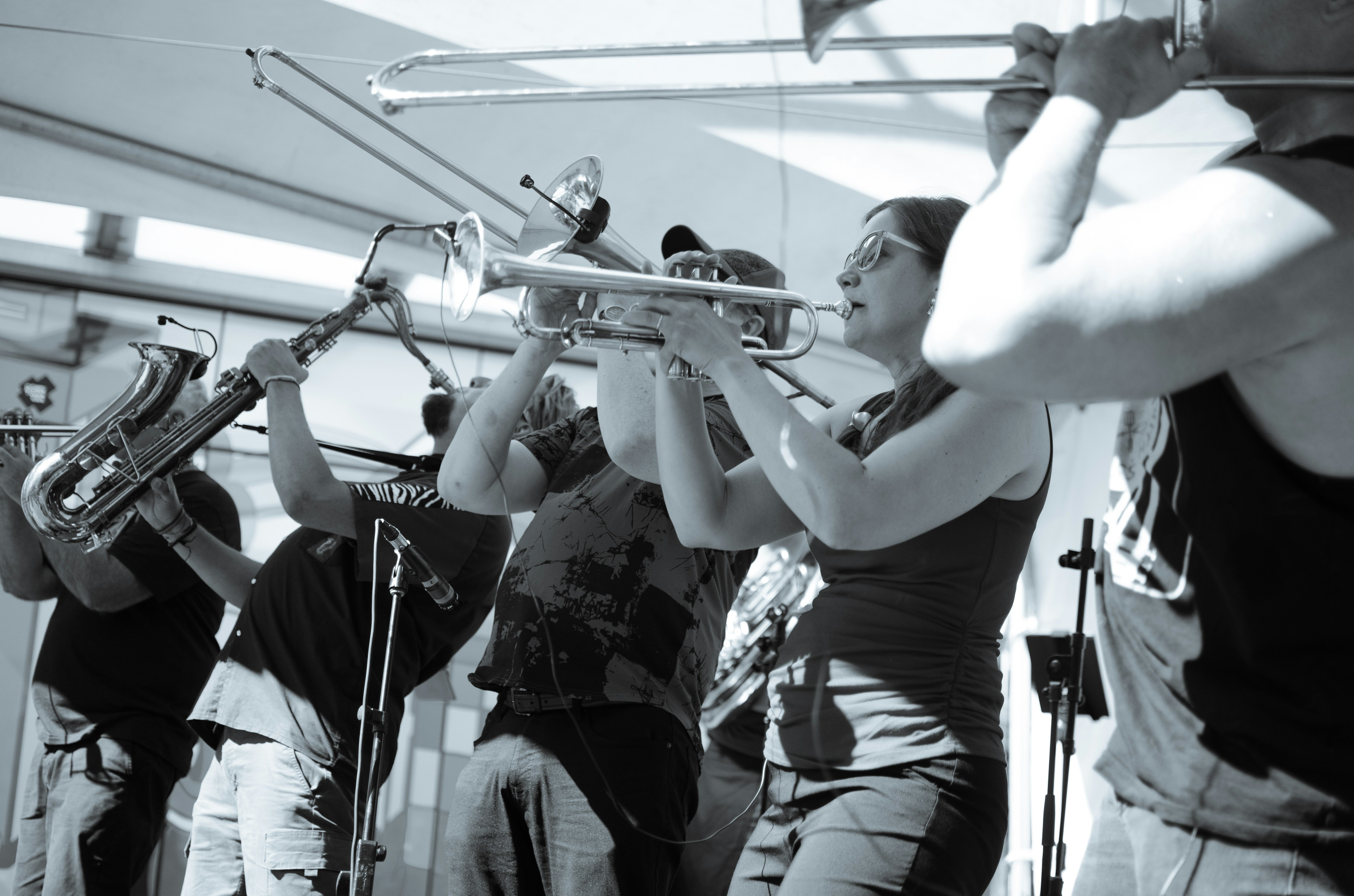 Brass in Sync: A Live Brass Ensemble in Concert