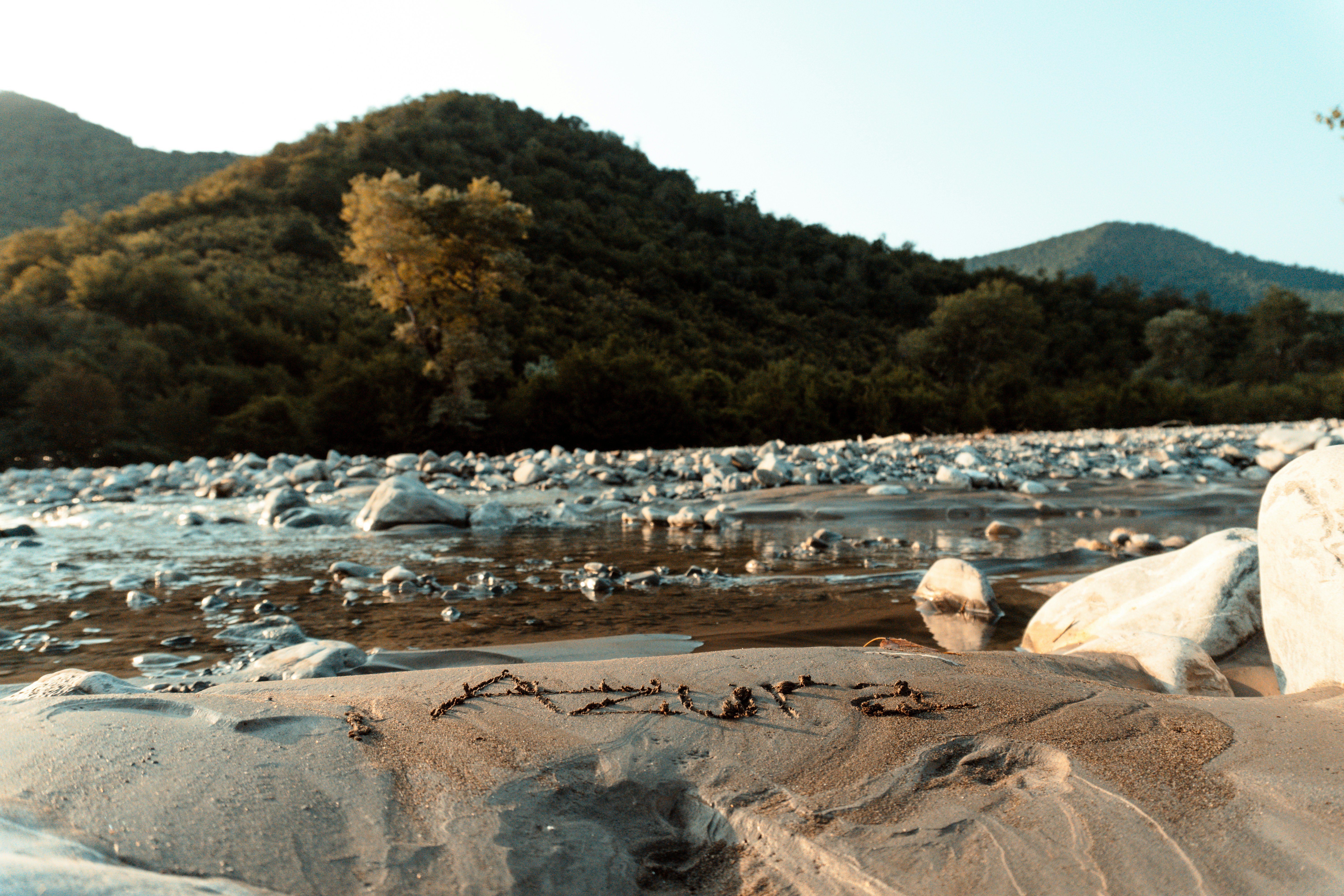 Riverbed Reverie at Dappled Twilight