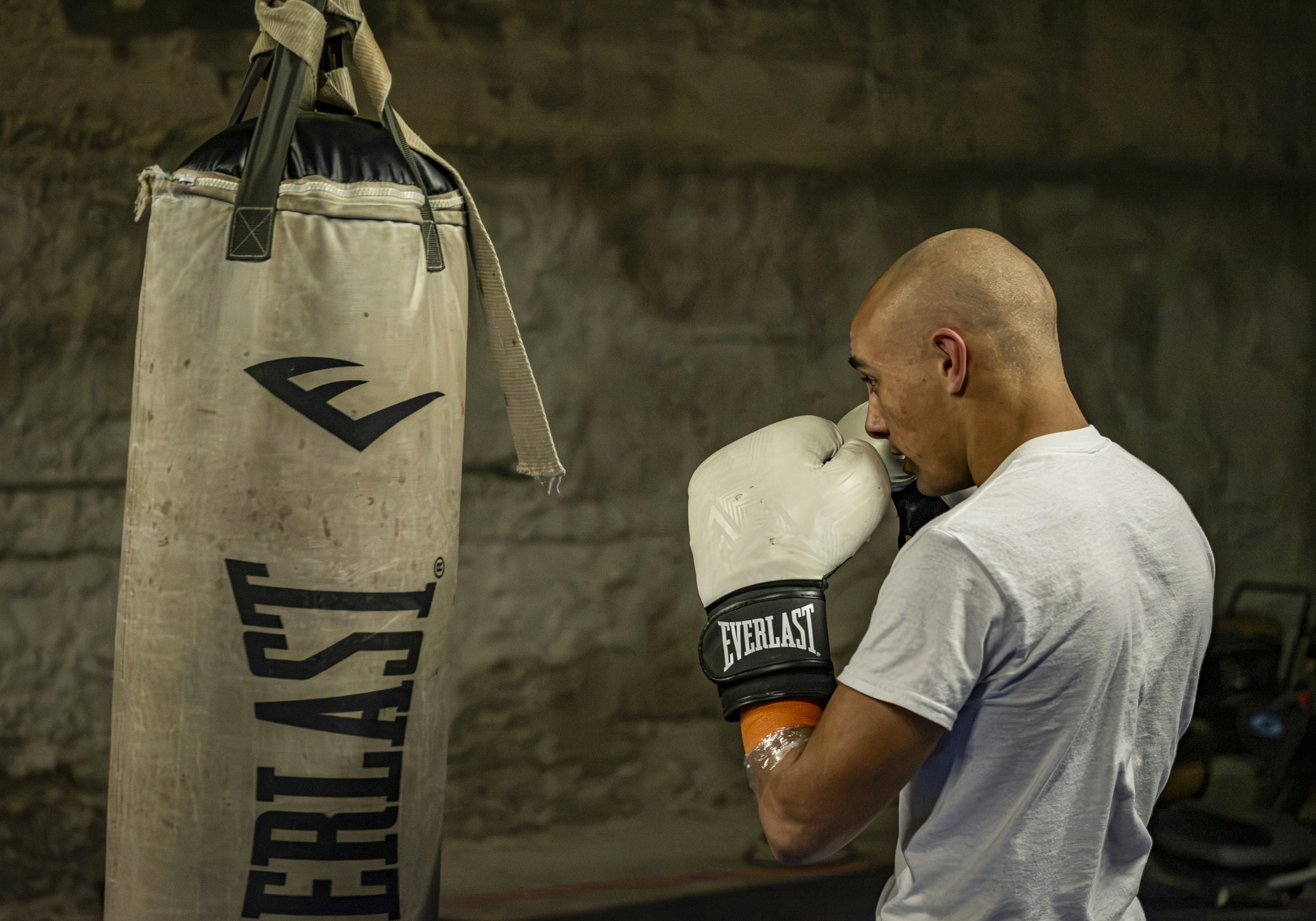 Focus in the Ring: A Moment Before the Right Hook