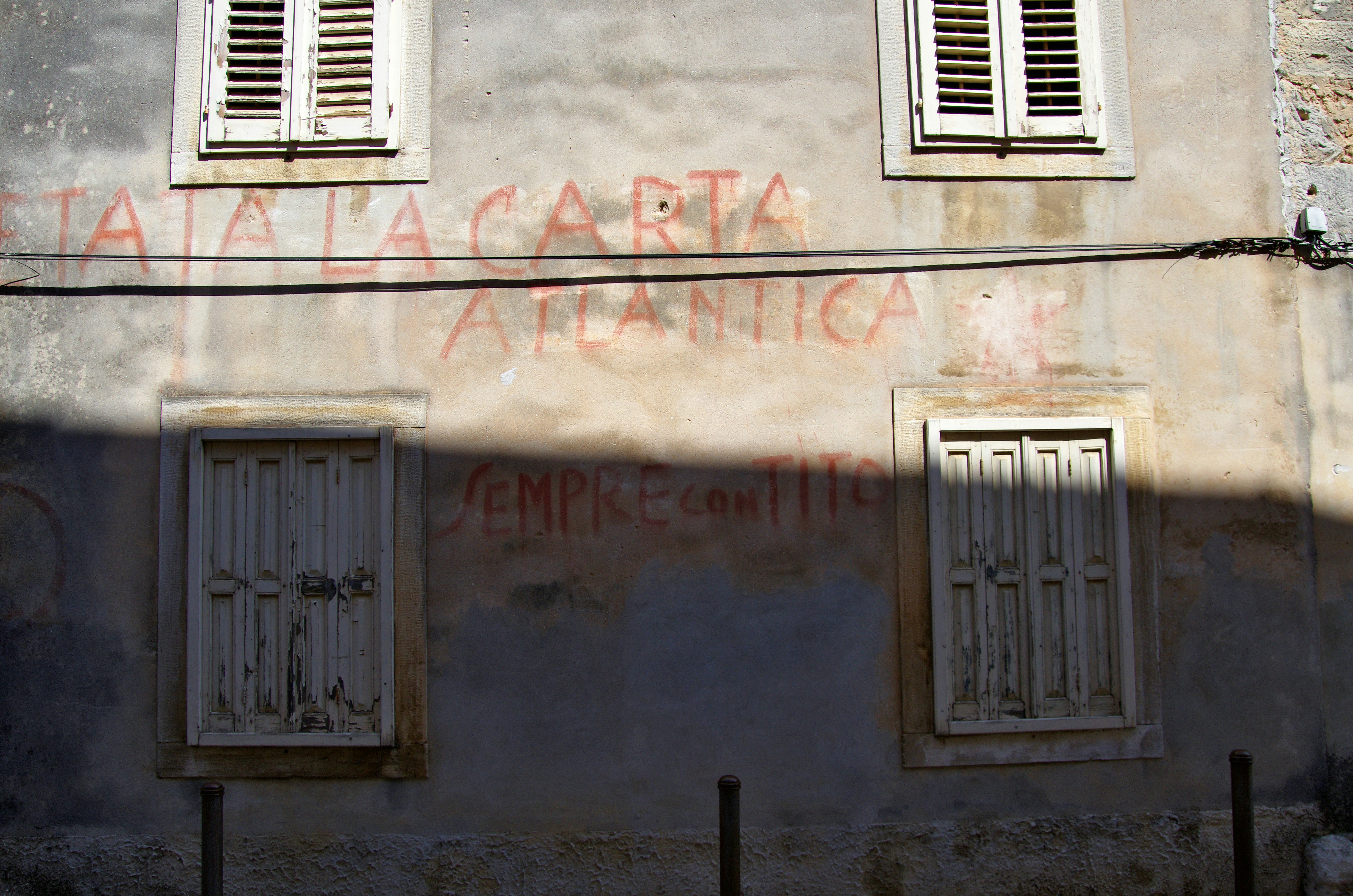 Painted Secrets on a Quiet Facade