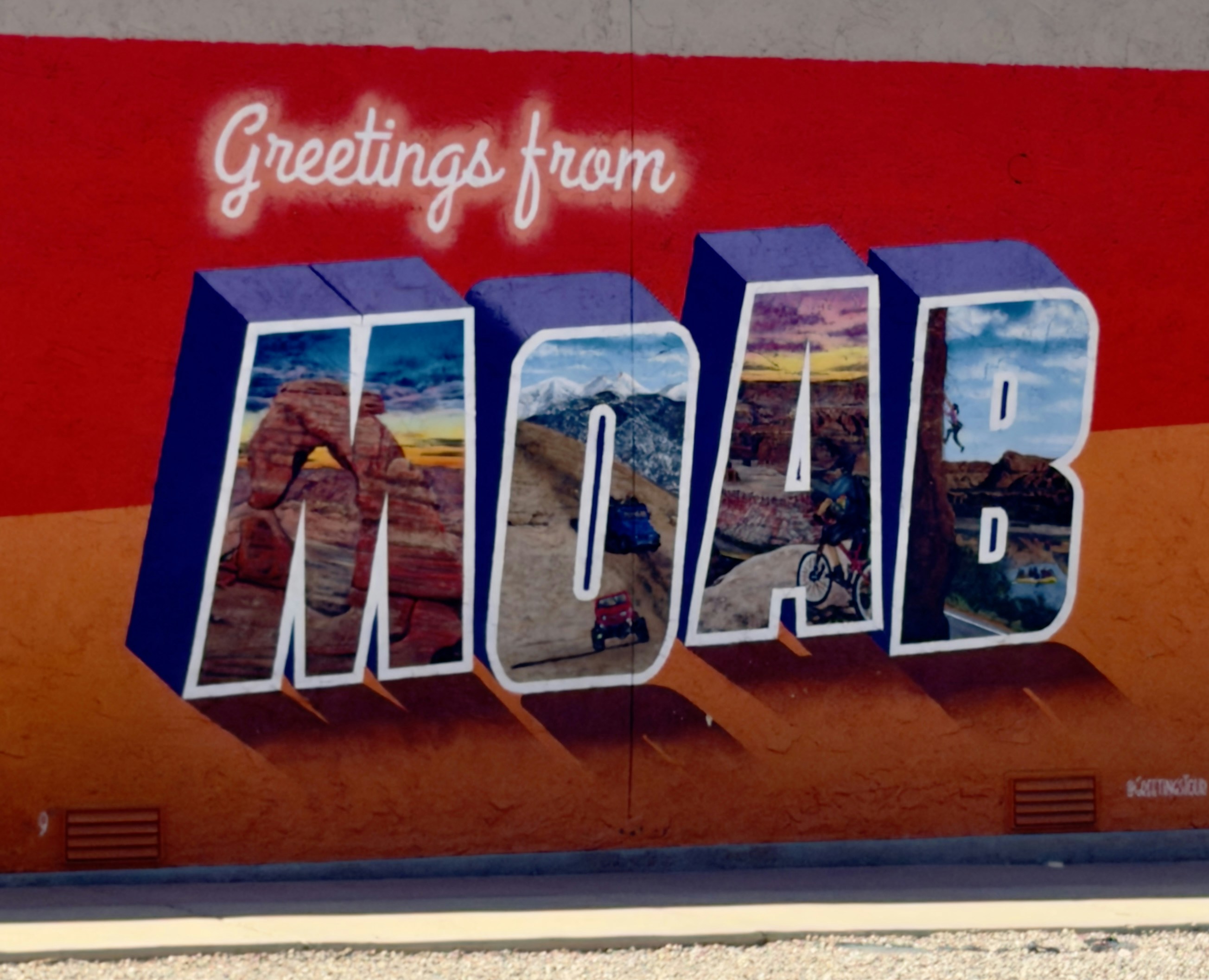 Greetings from MOAB: A Colorful Desert Mosaic