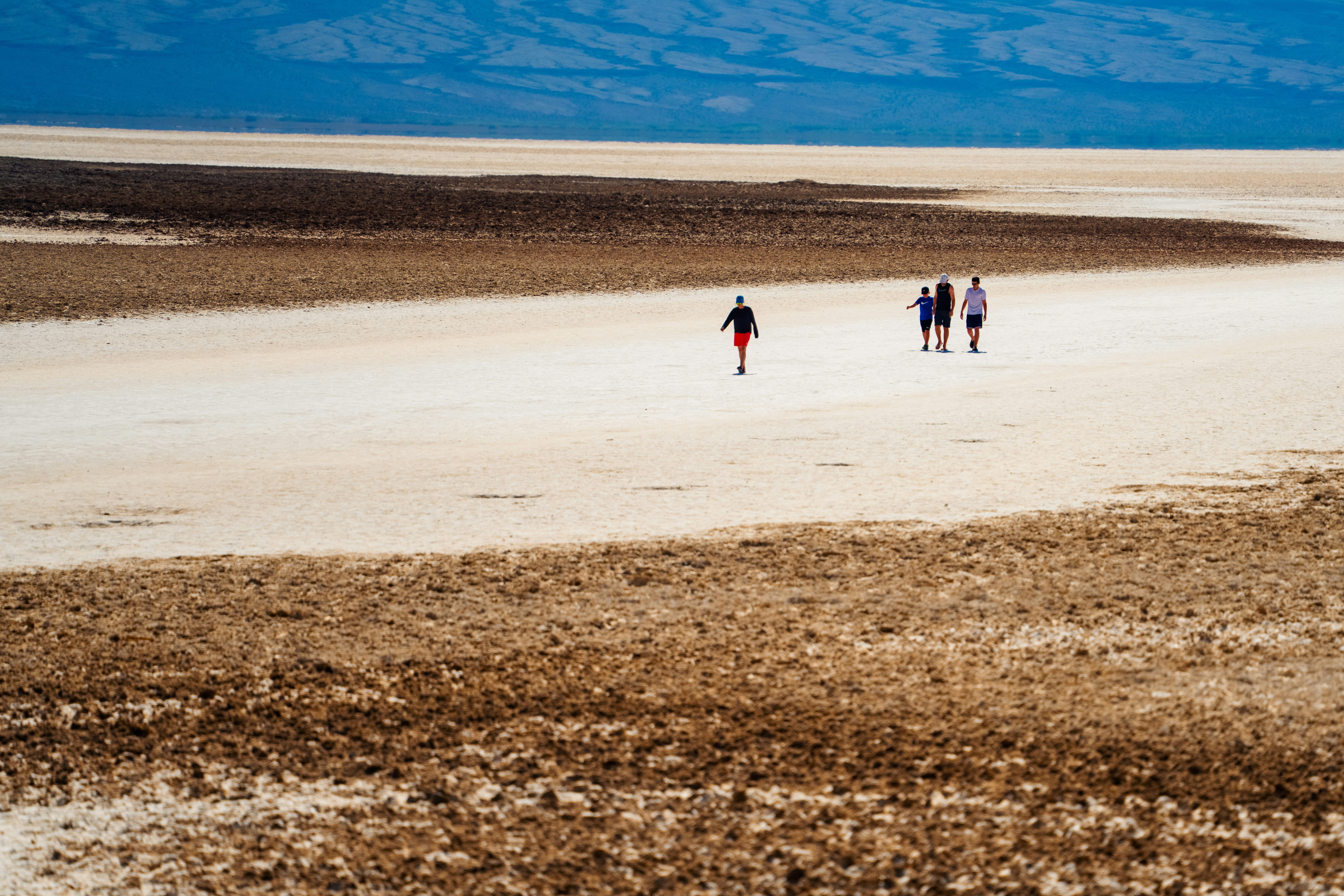 Striding Toward Distant Blue Horizons