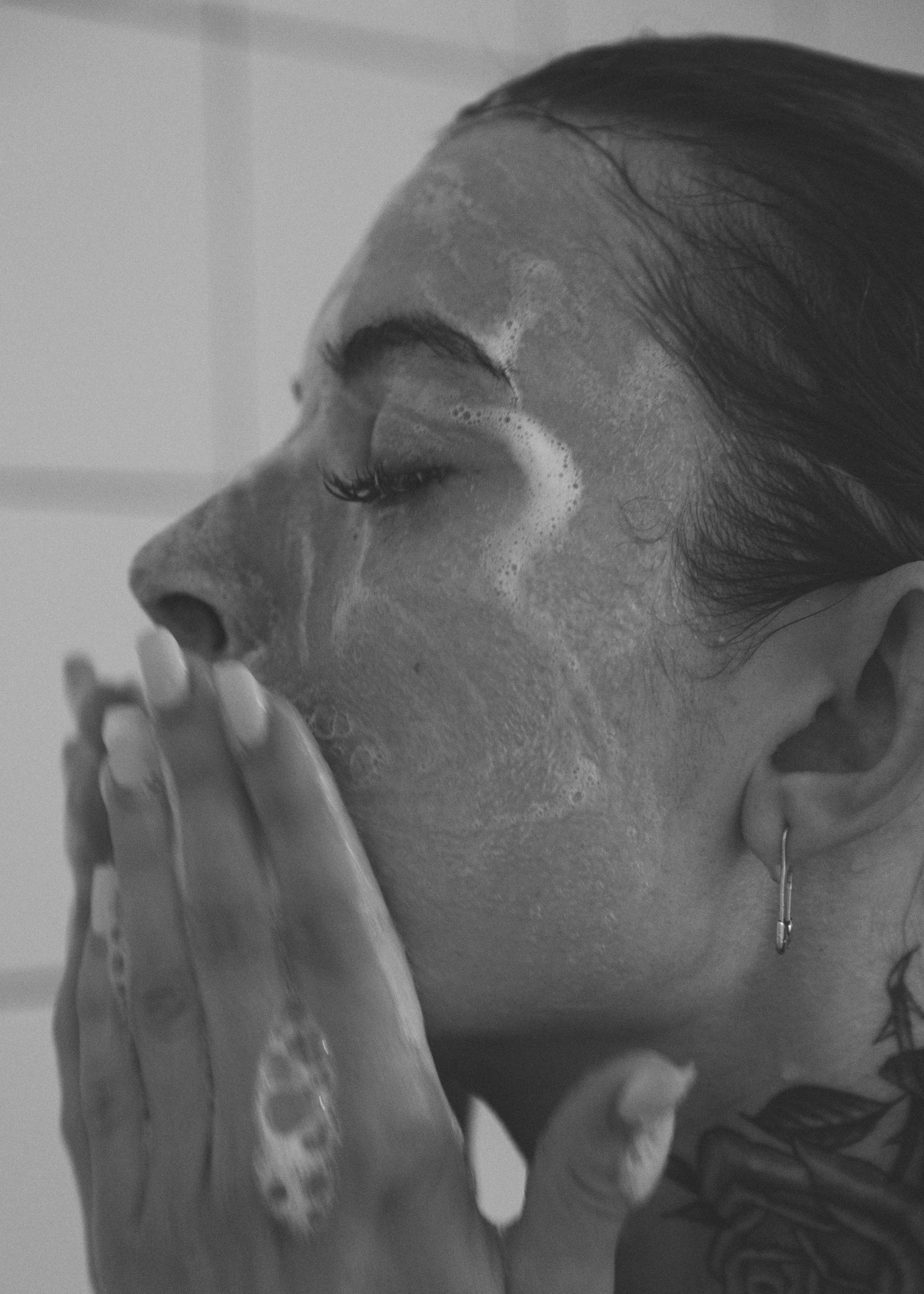 Whispered Reflection: A Quiet Moment in Mono