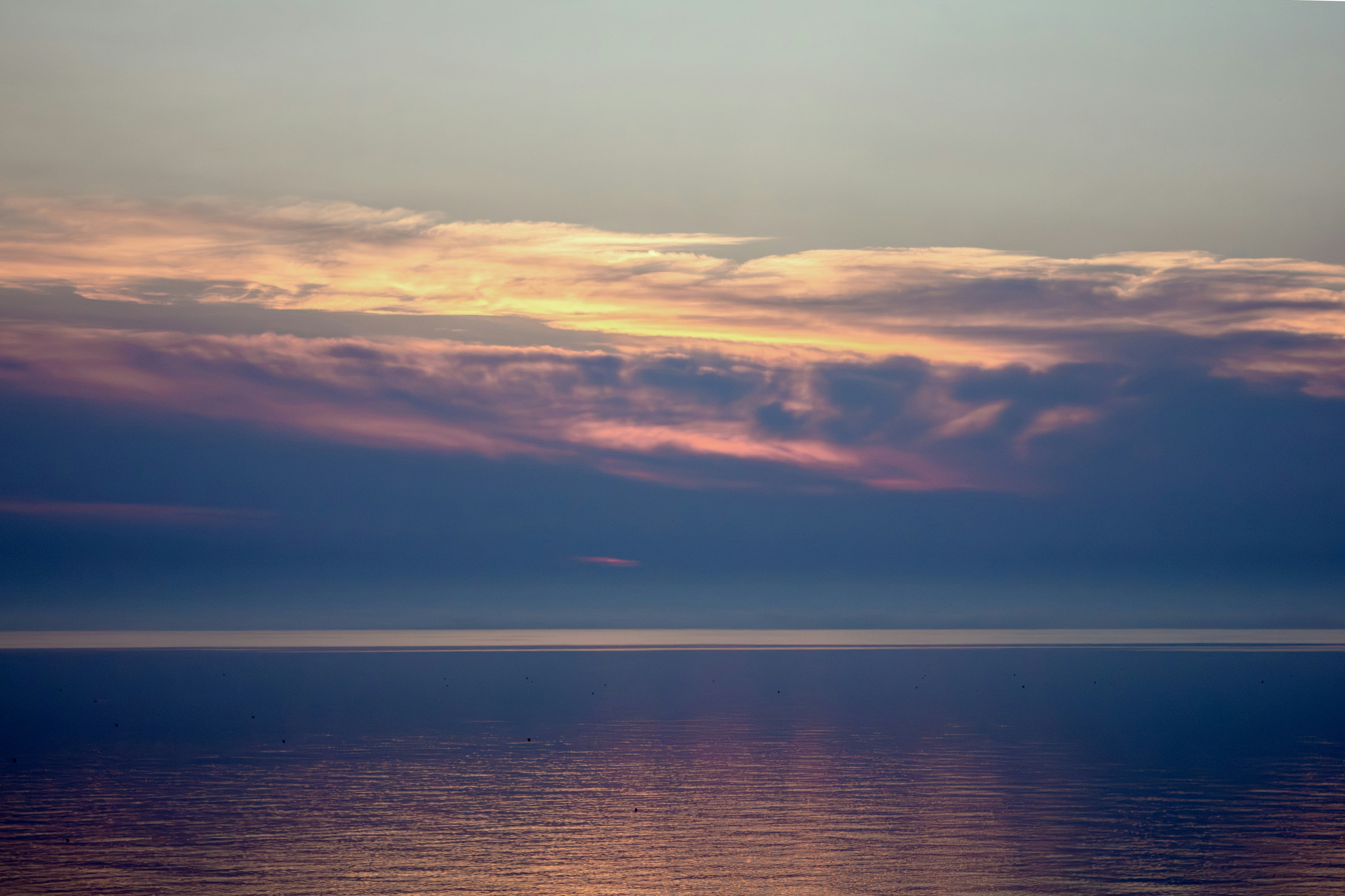Dusk Hymn Over Quiet Waves