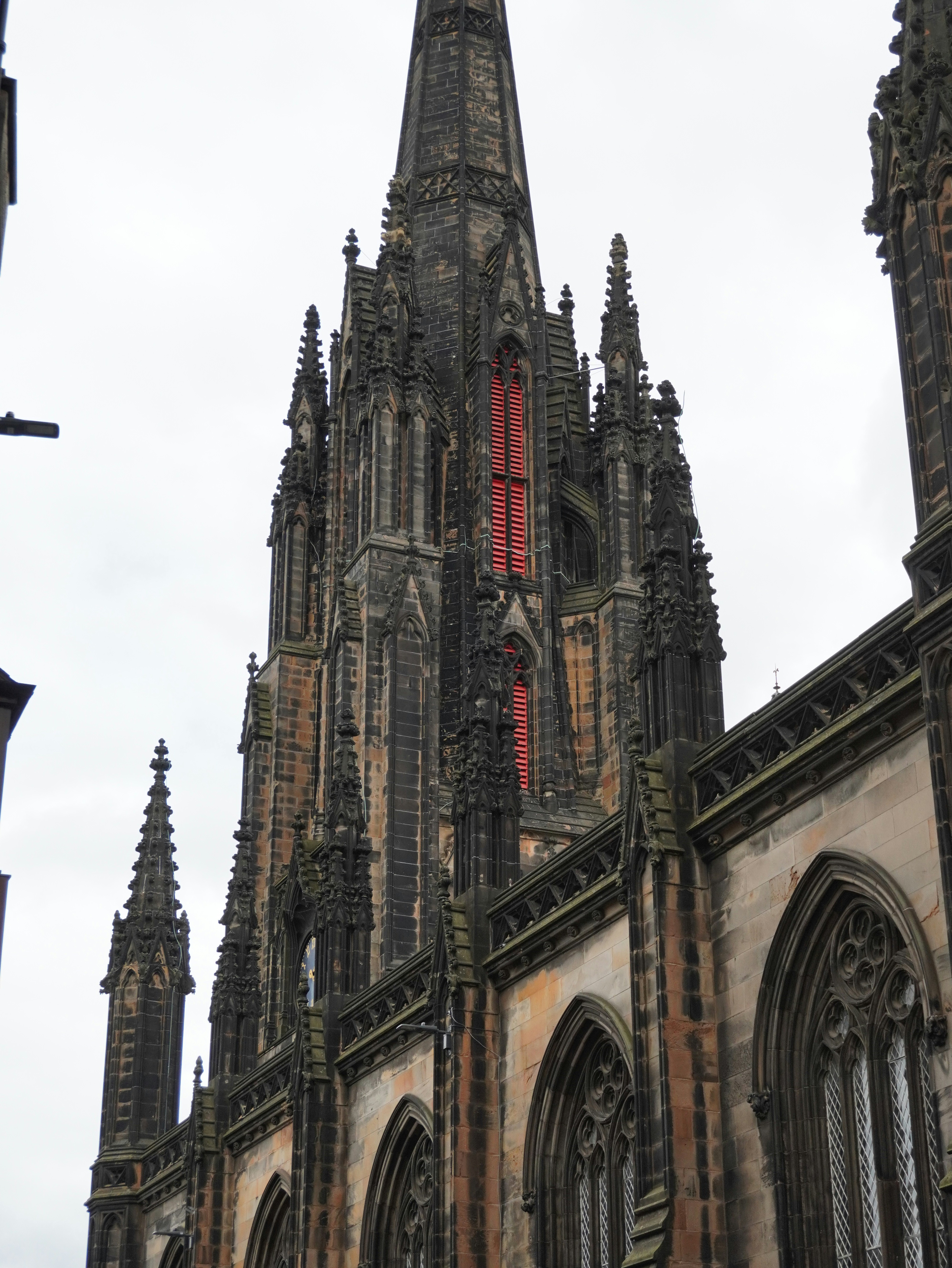 Gothic Spire Lines: A Cathedral's Vertical Grandeur