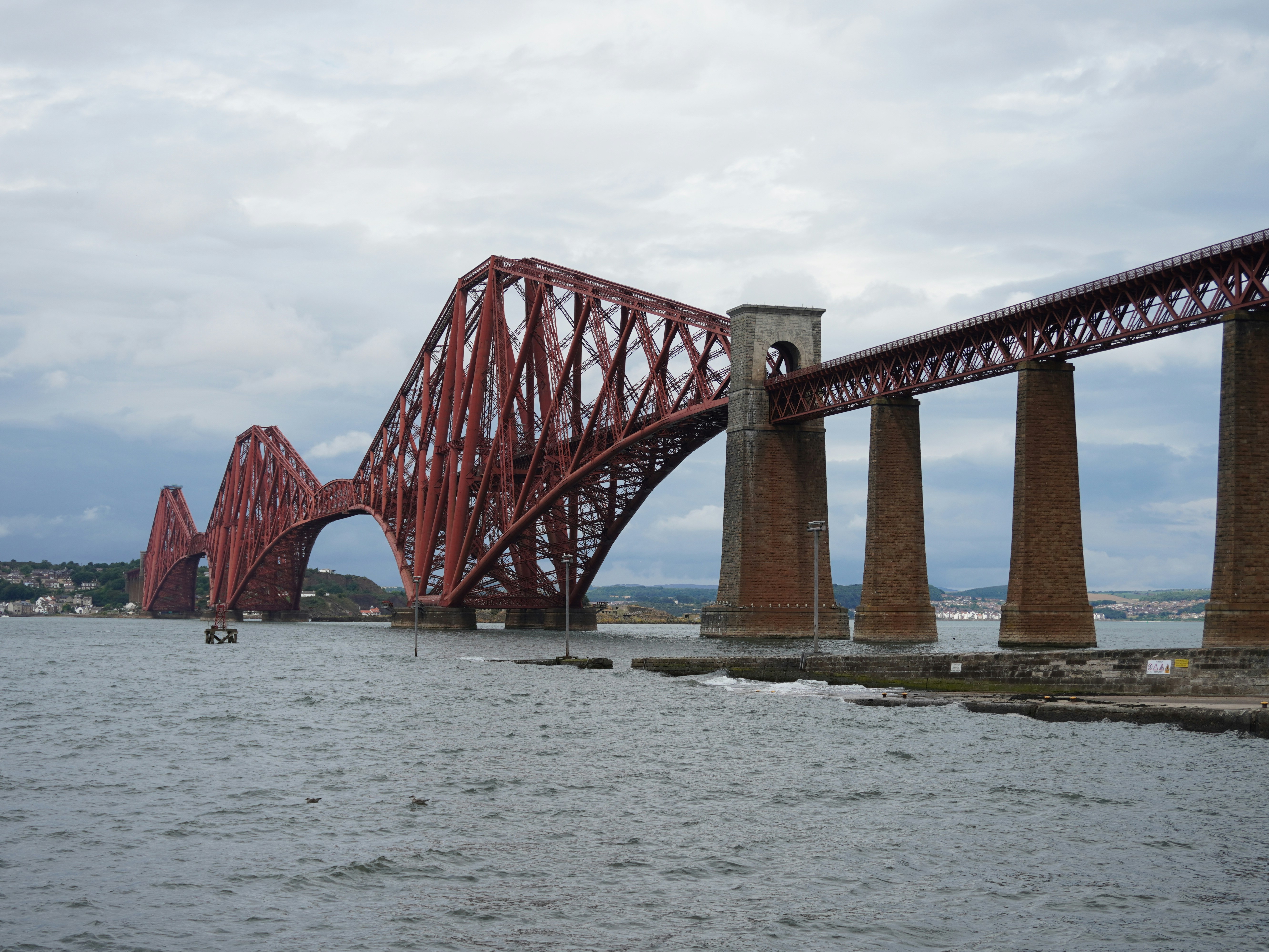 Red Iron Span: A Quiet Morning over the Firth