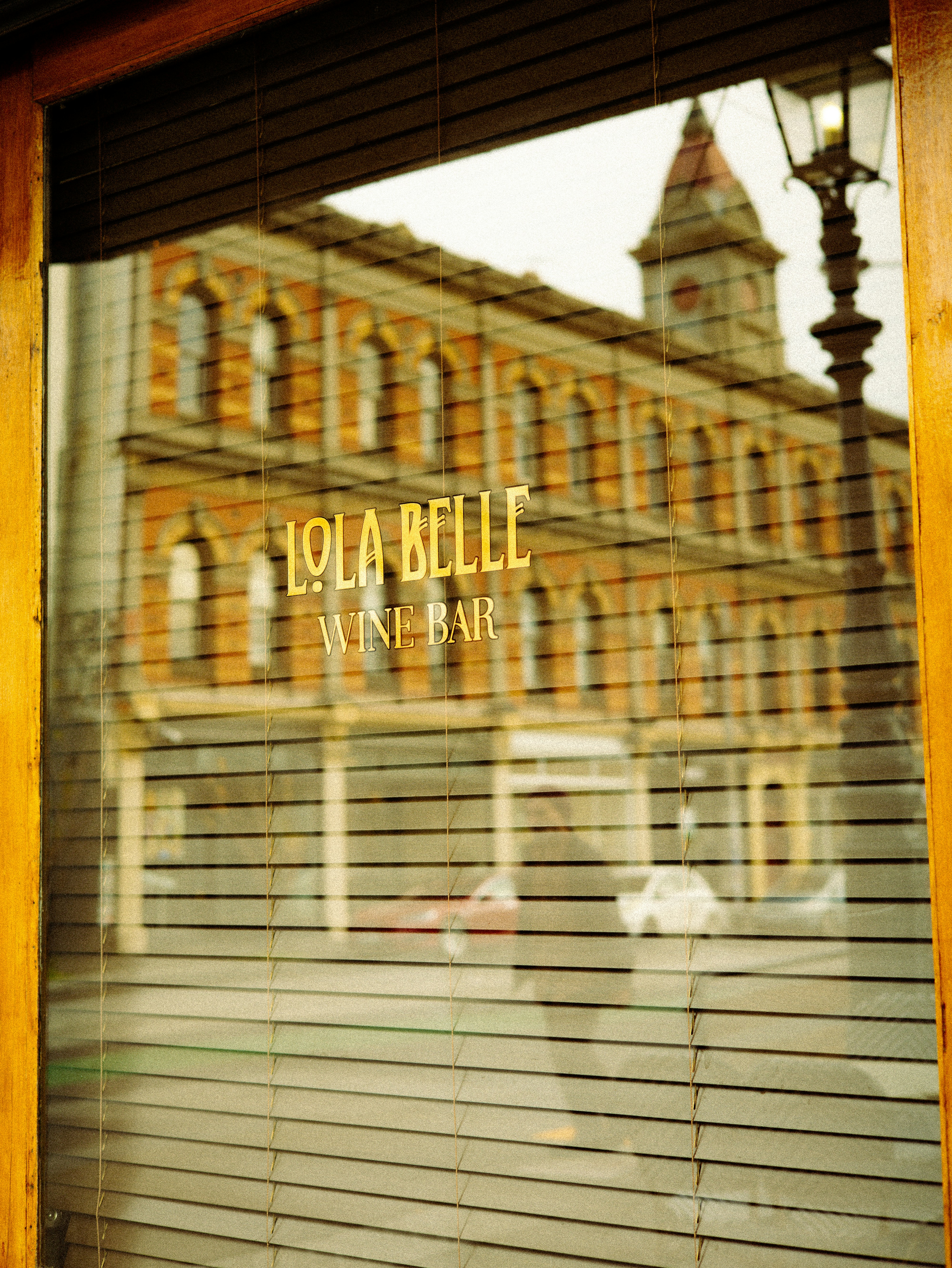 Reflections of a City in a Window Pane