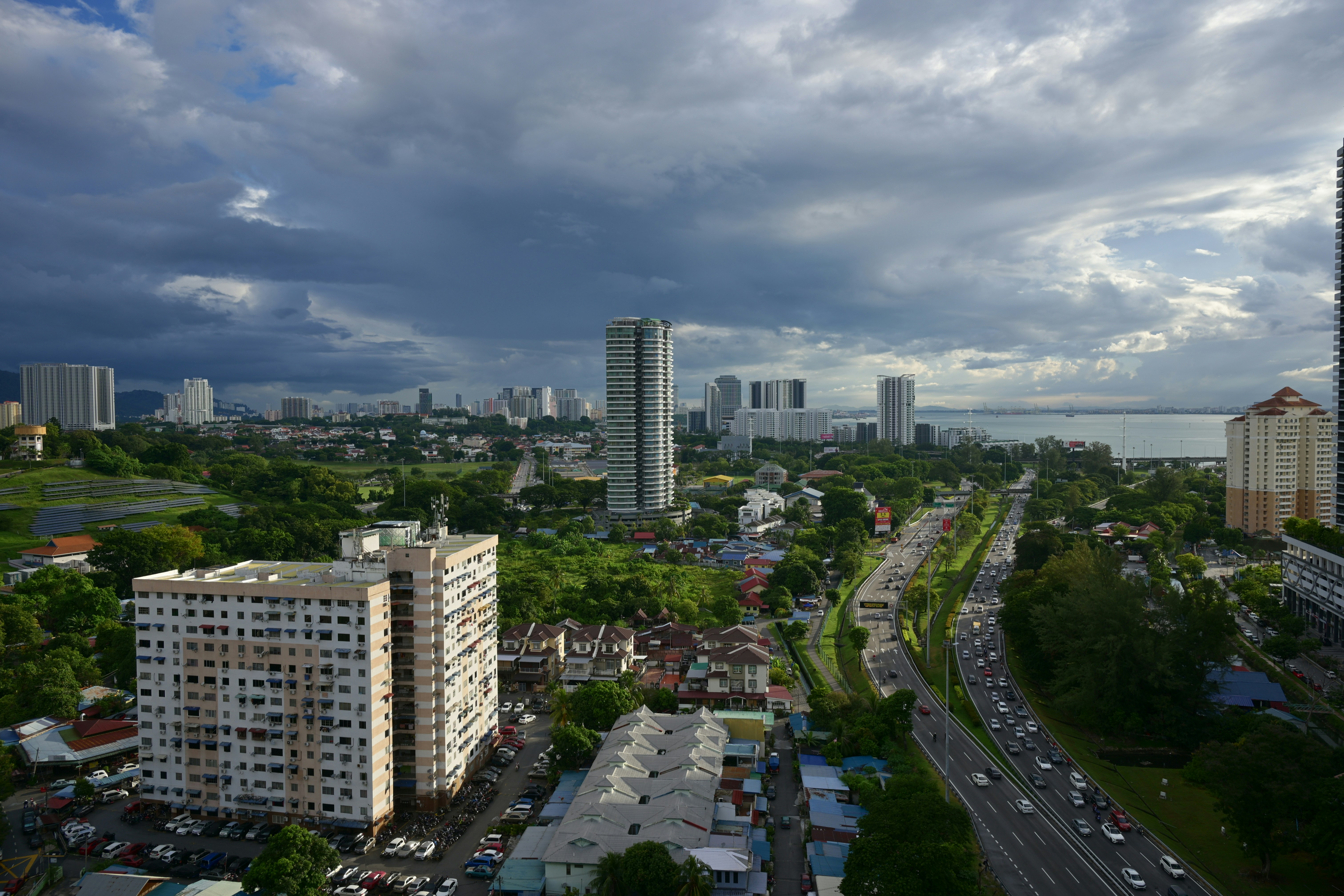 Urban Skyline Convergence Under Turbulent Skies