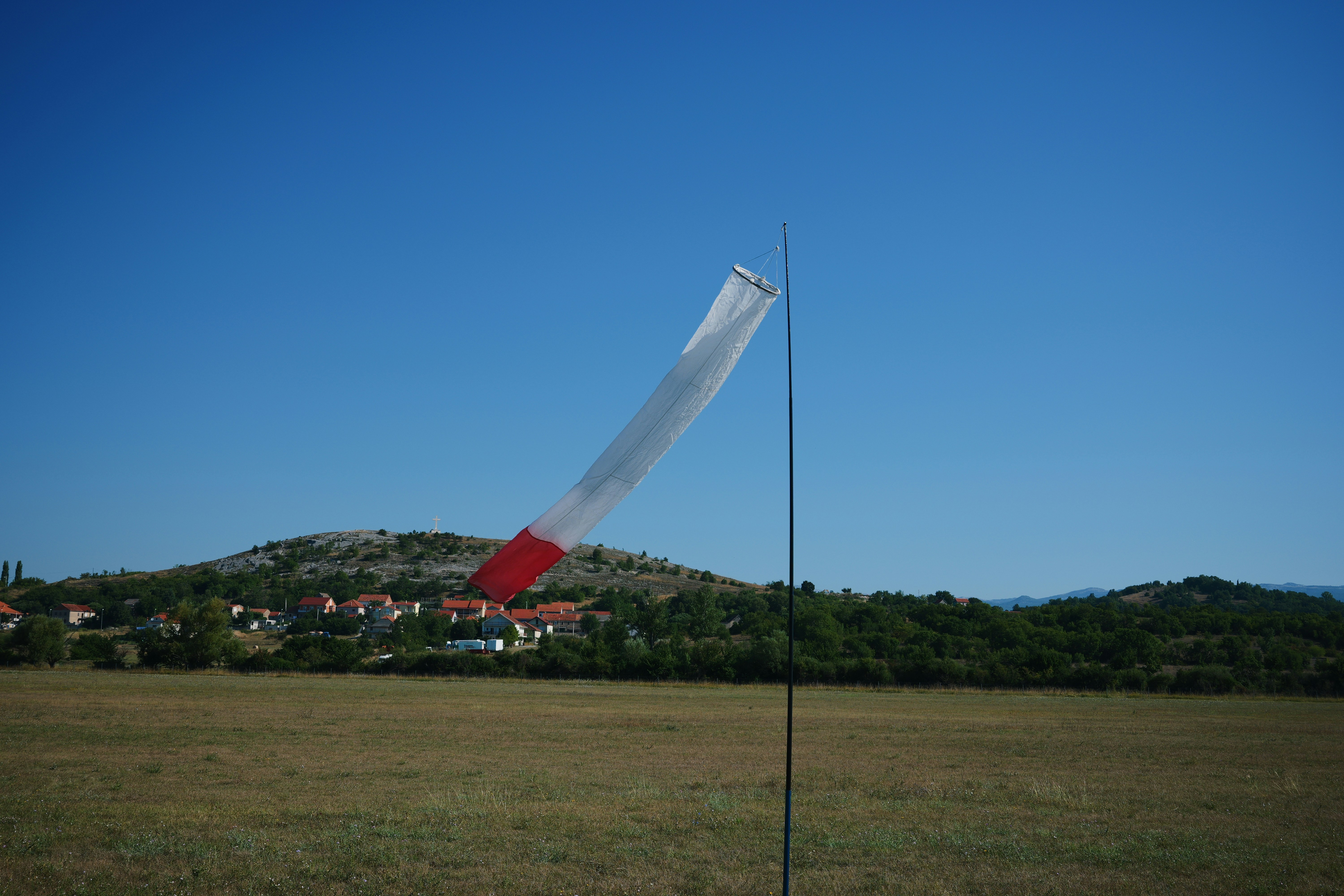Flag in a Quiet Horizon