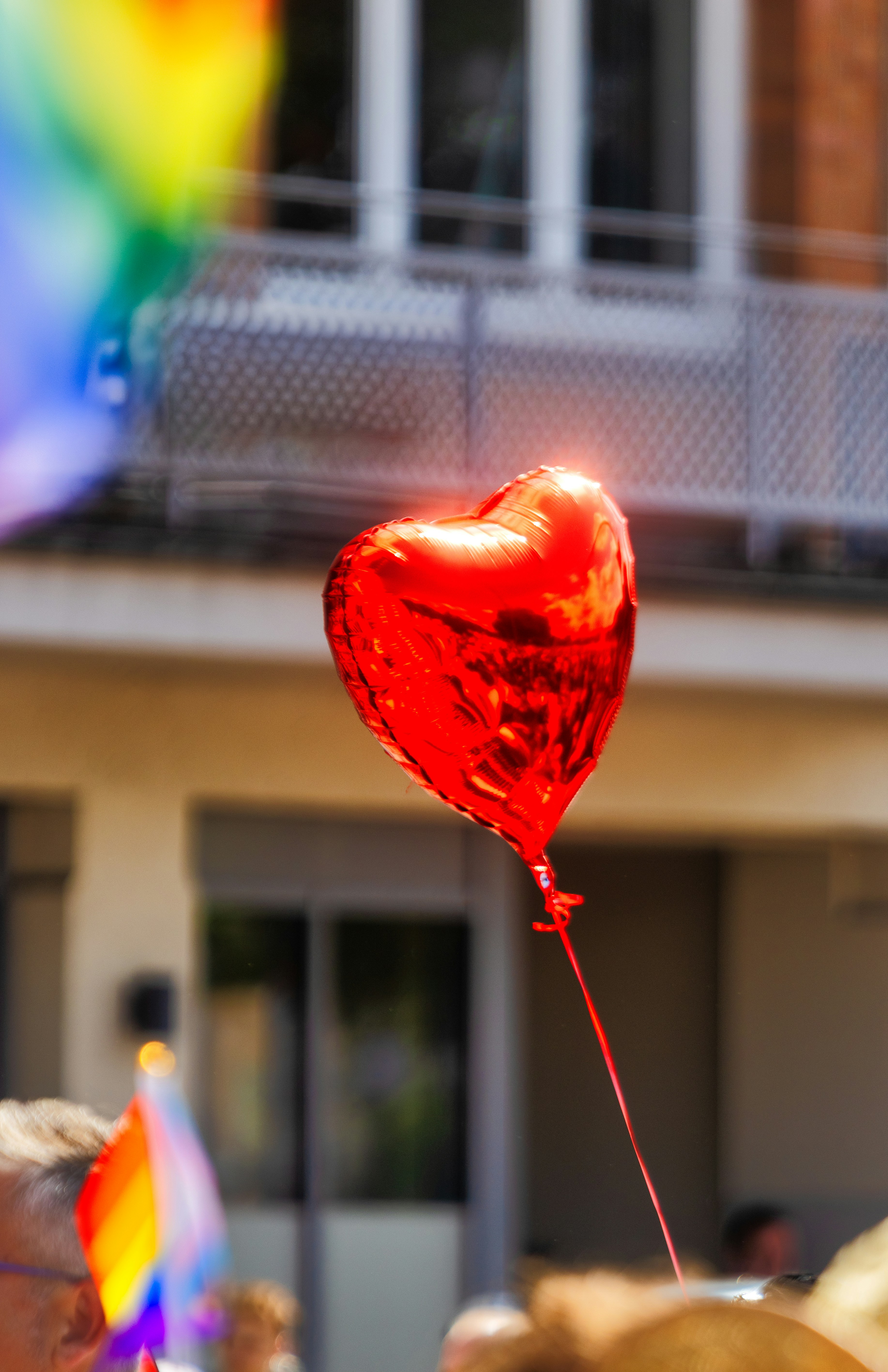 Heart of Rally: Red Balloon and Rainbow Pace