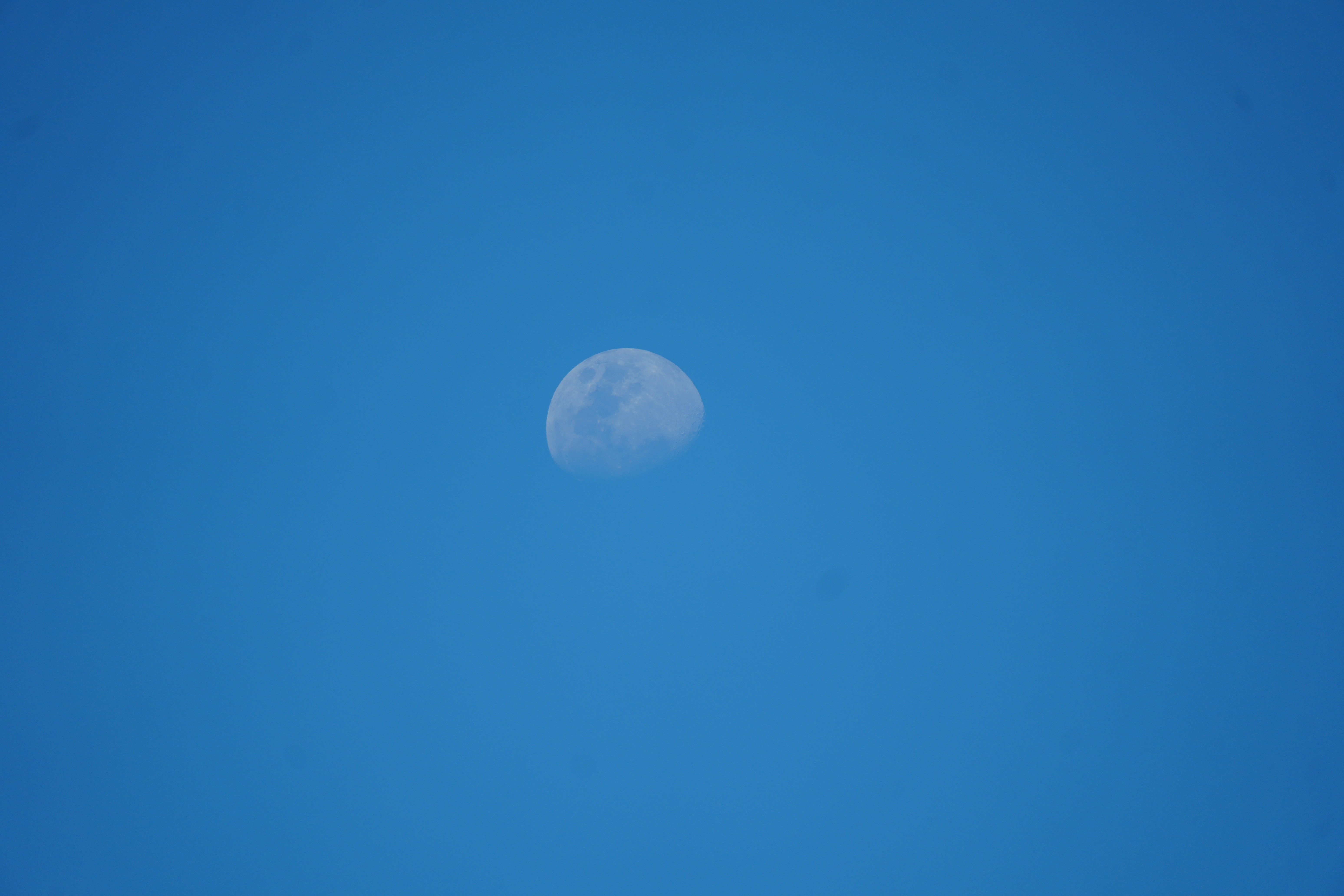 Lone Moon in Quiet Azure