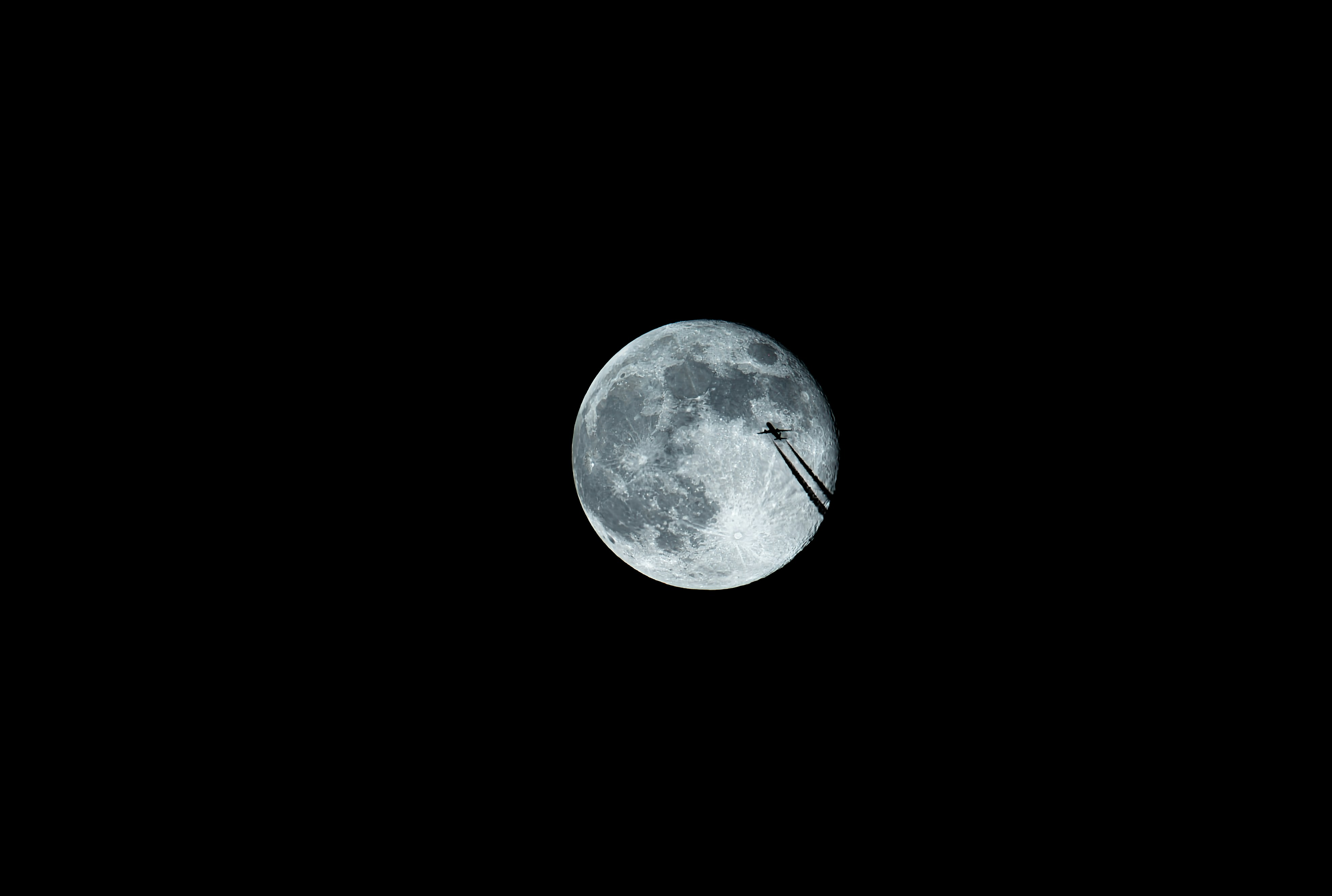 Moonlit Arc: A Needle through the Night