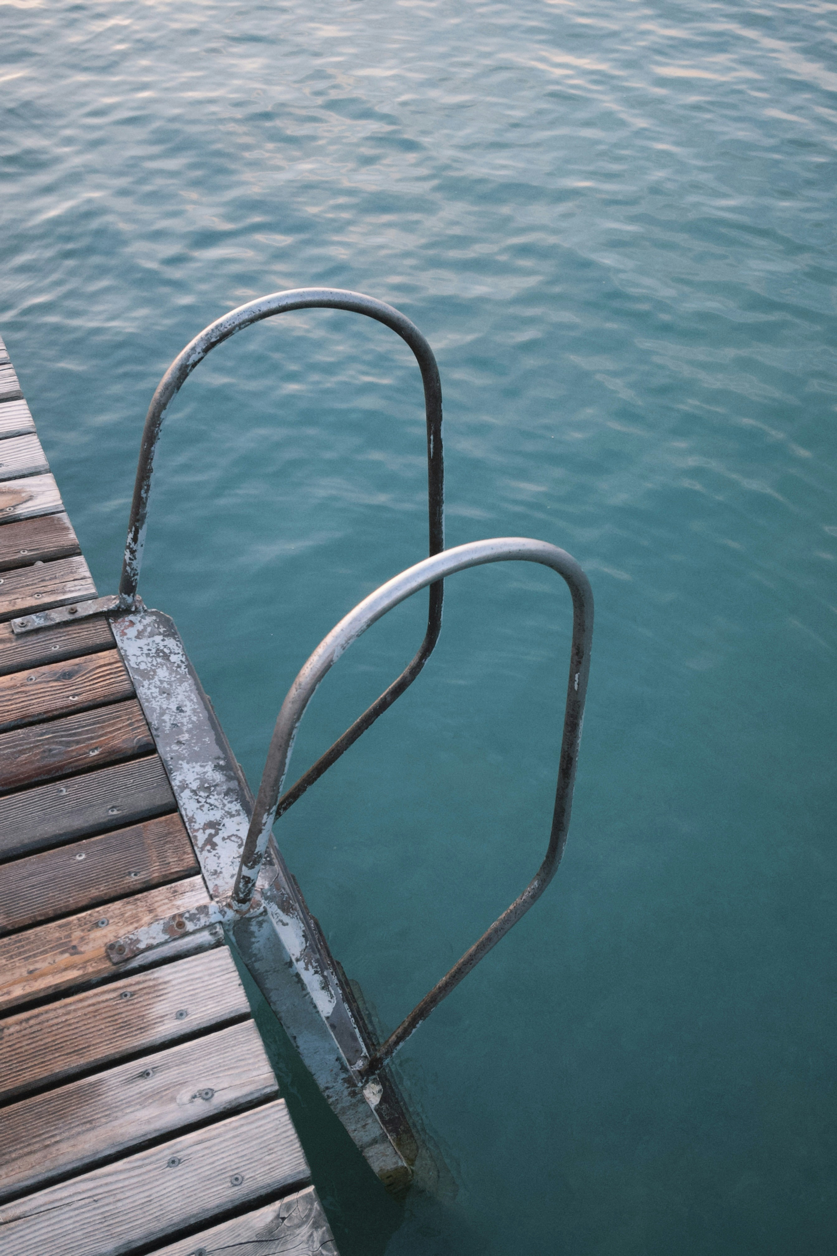 Rusty Ladder to Blue Depths