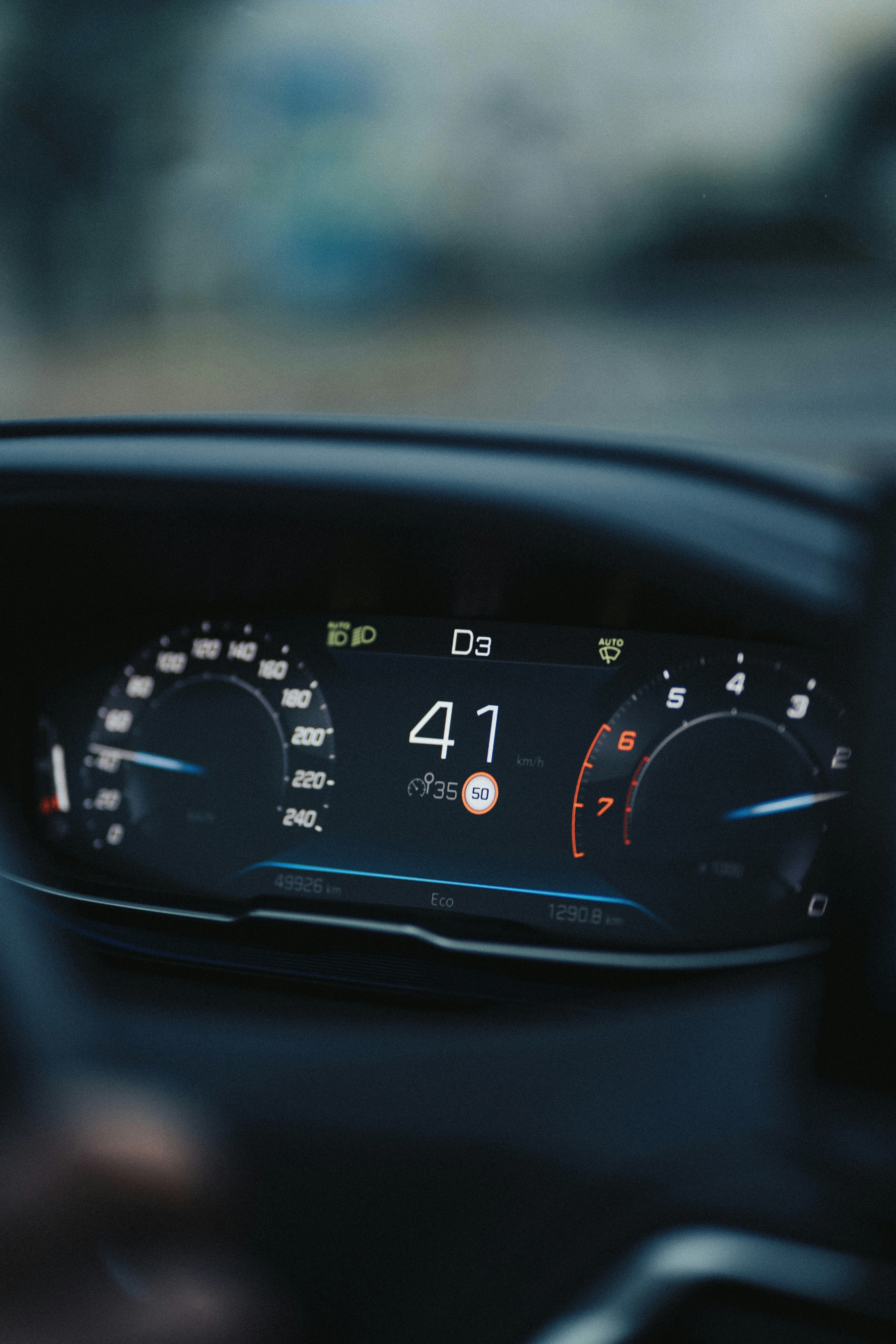 Speedometer Mirage: The Digital Dash in Focus