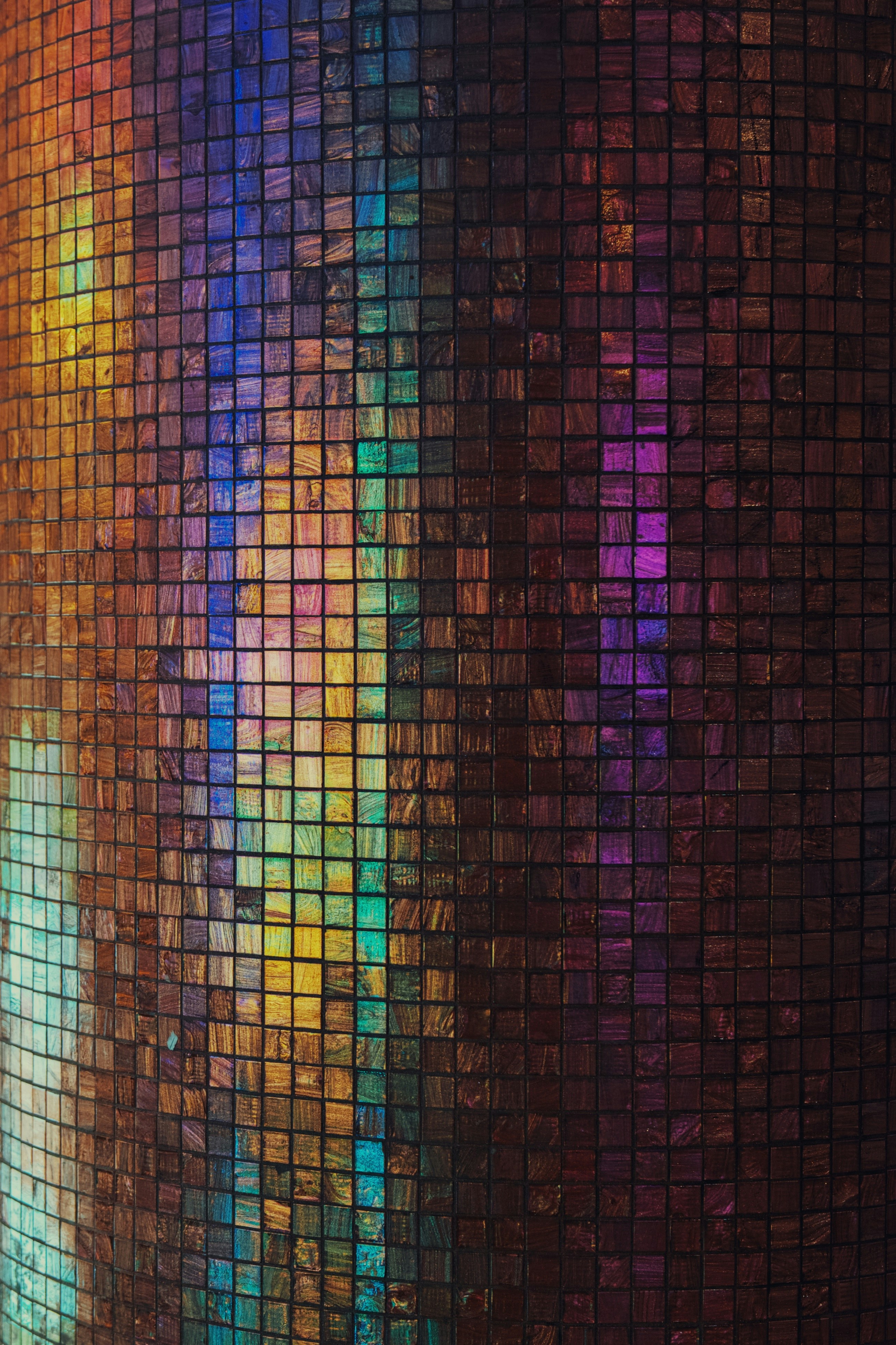 Prismatic Mosaic: A Tapestry of Color and Texture