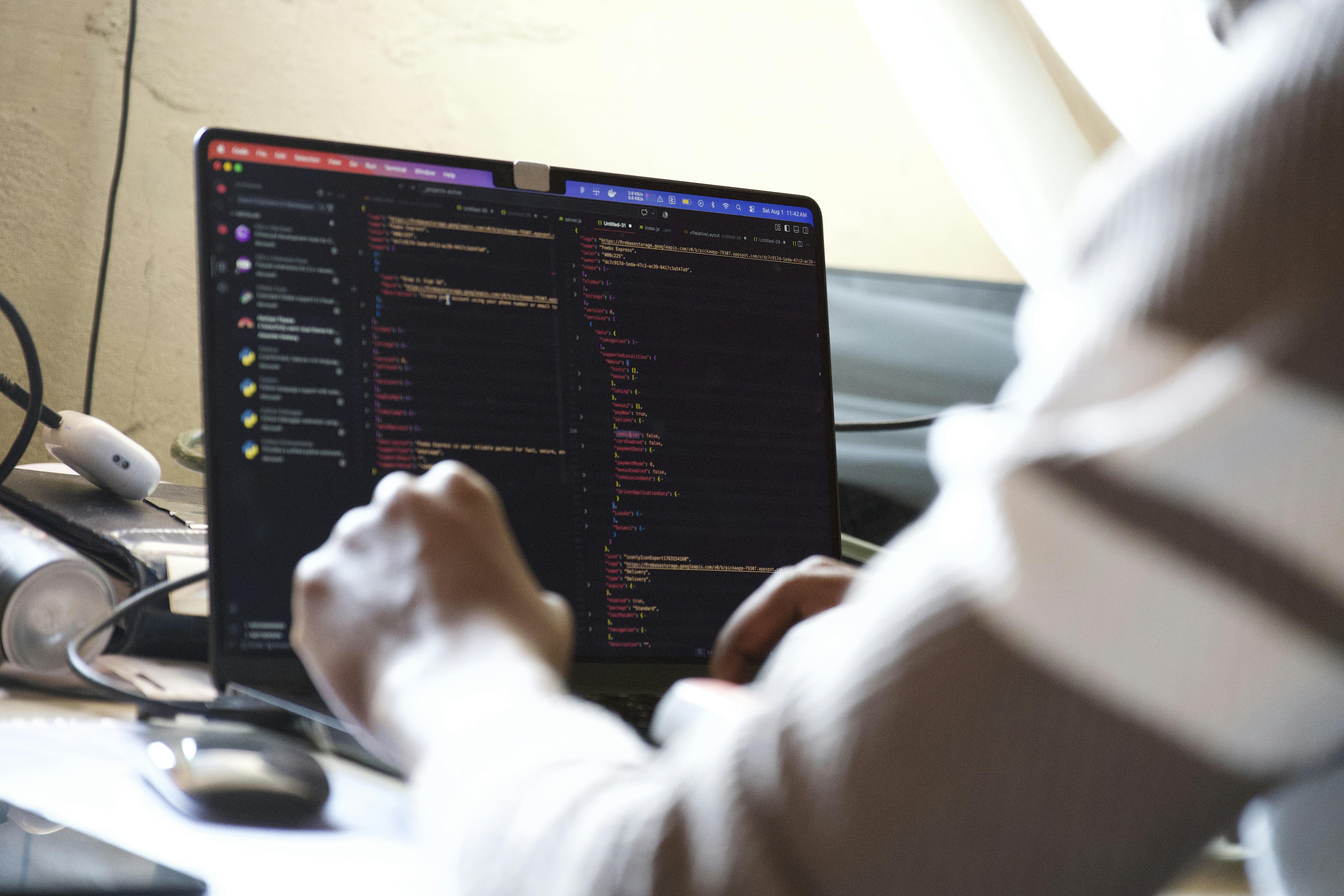 Code in Focus: A Programmer at the Desk
