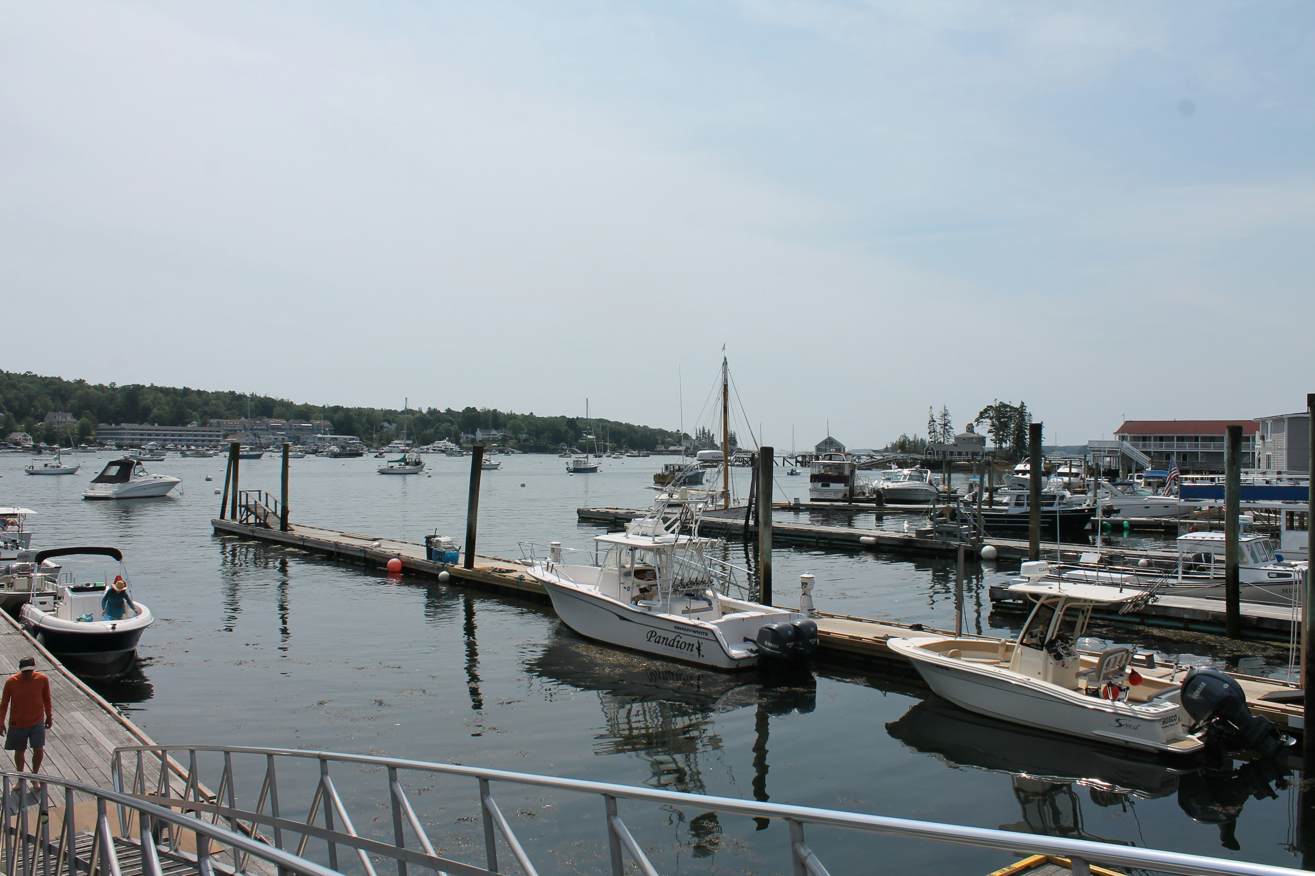 Harbor Lines: Boats Resting at Dusk in a Quiet Marina
