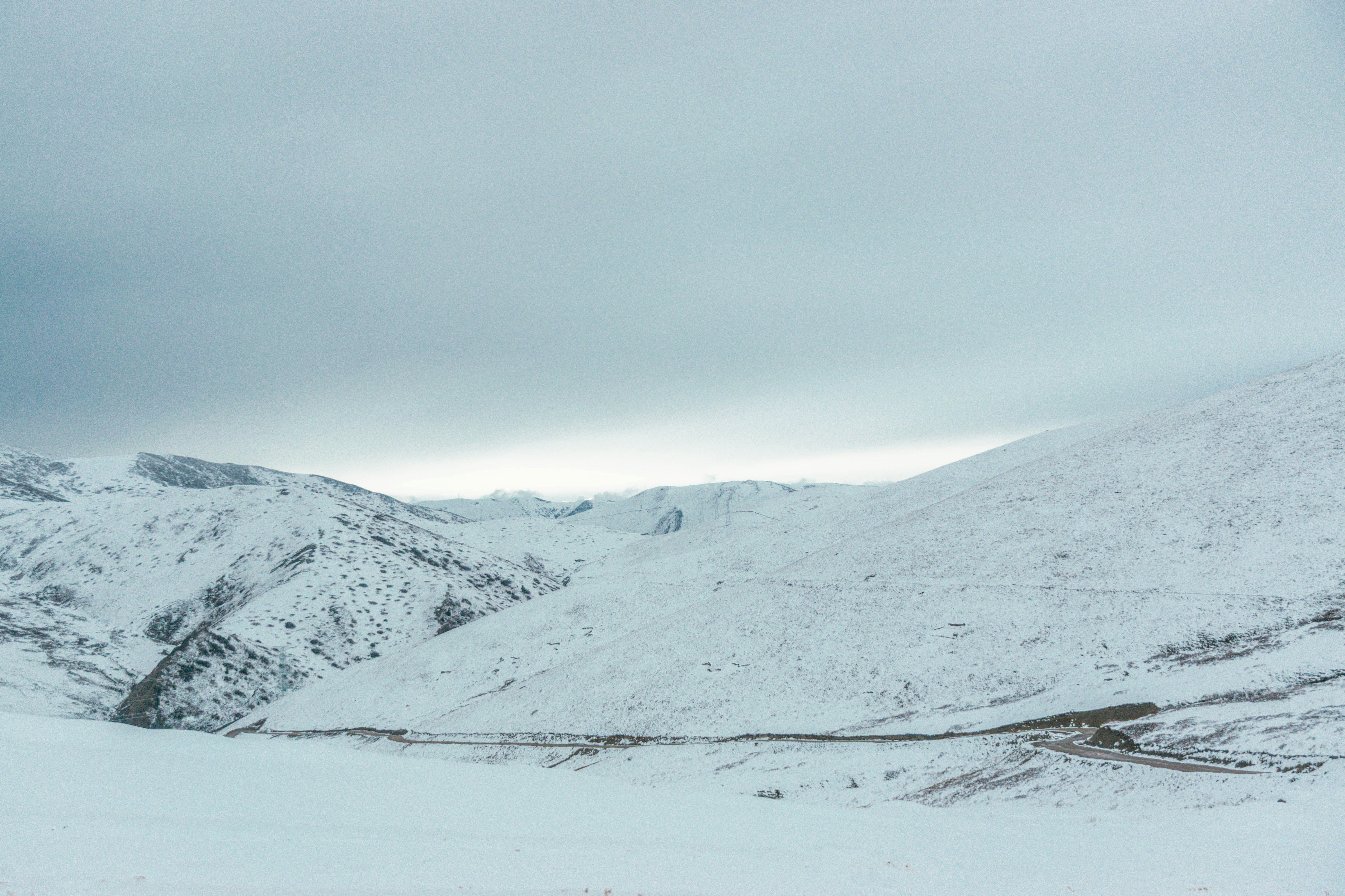Whispering Ridge under a Pale Sky