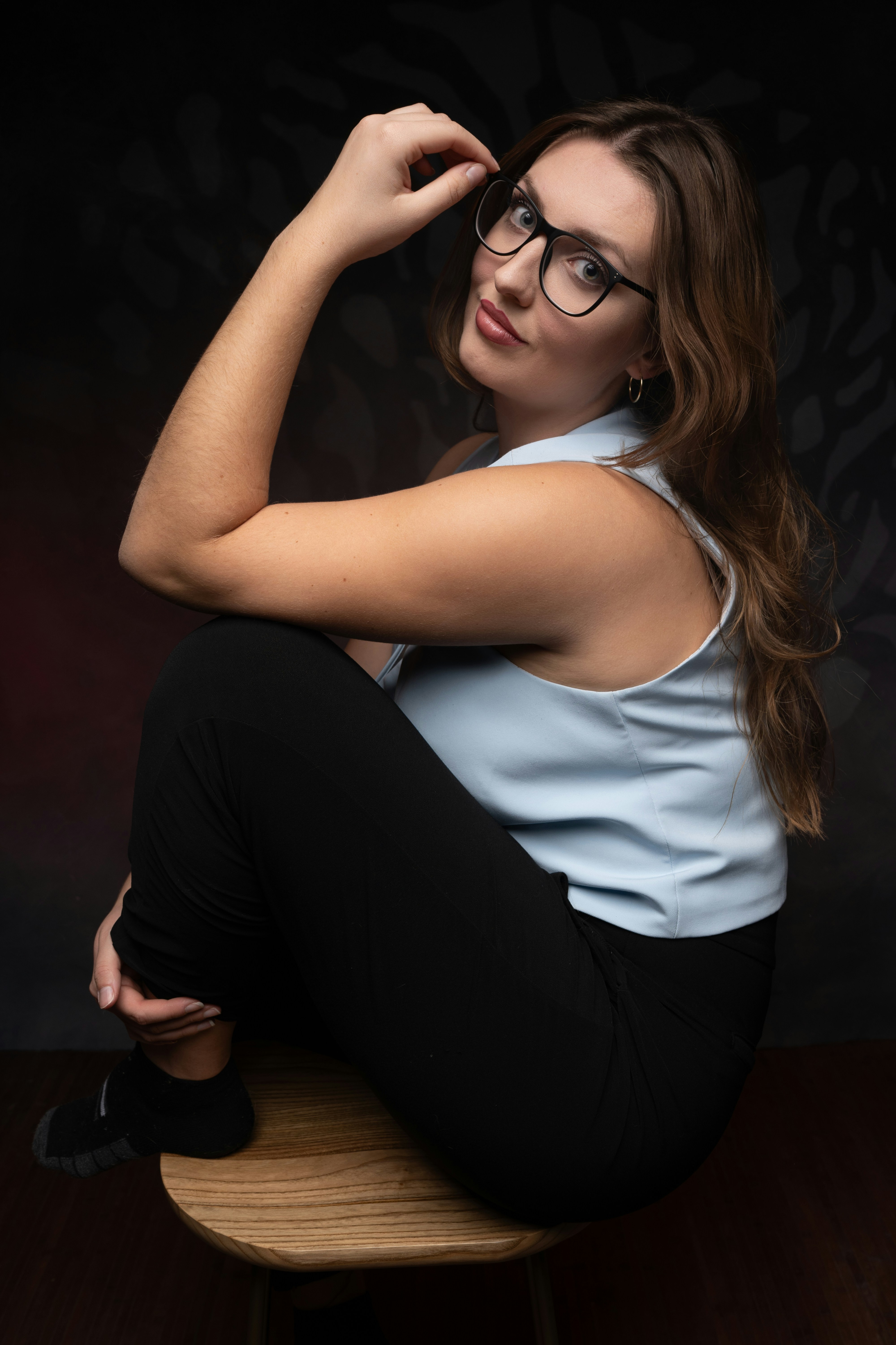 Glasses, Gaze, and Quiet Confidence