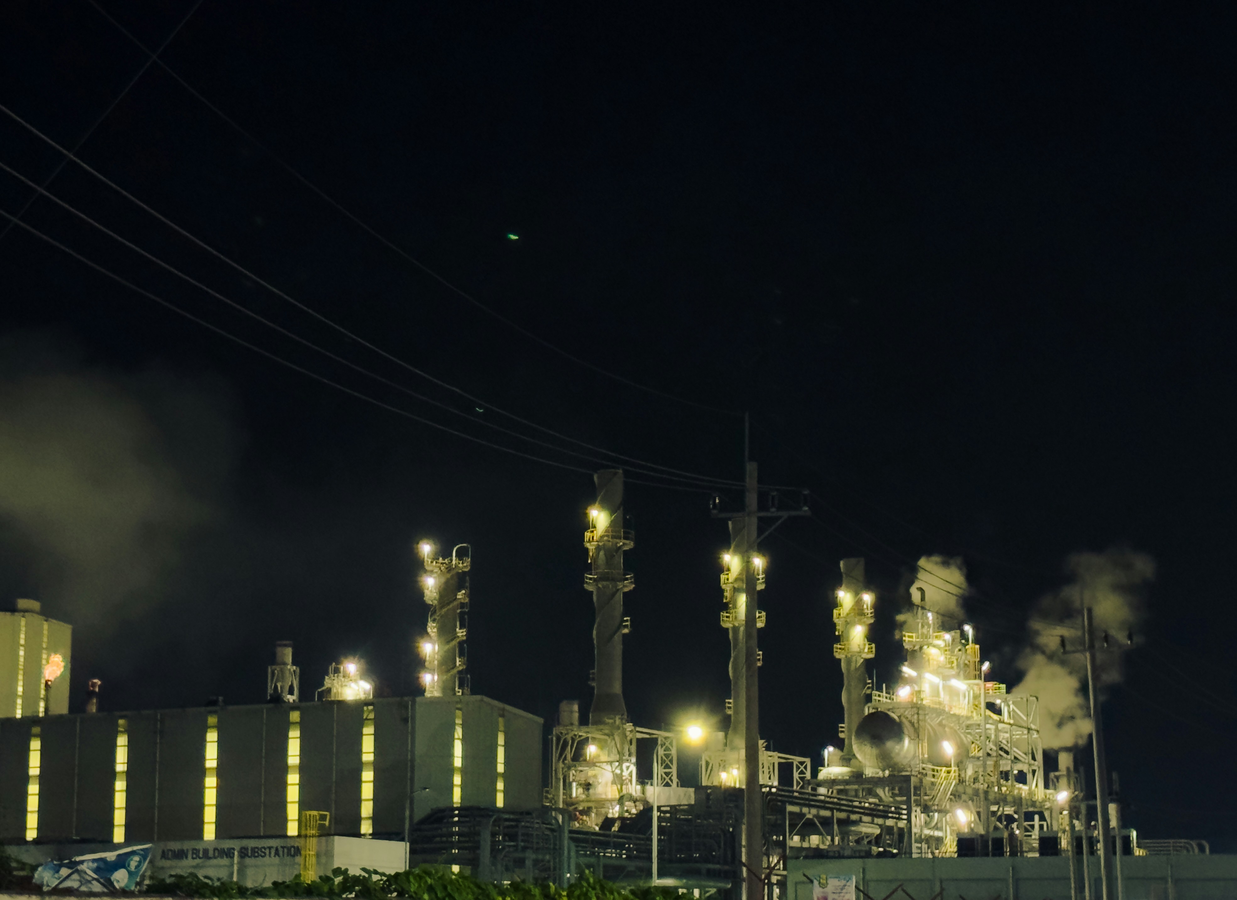 Night Pulse at the Industrial Spine