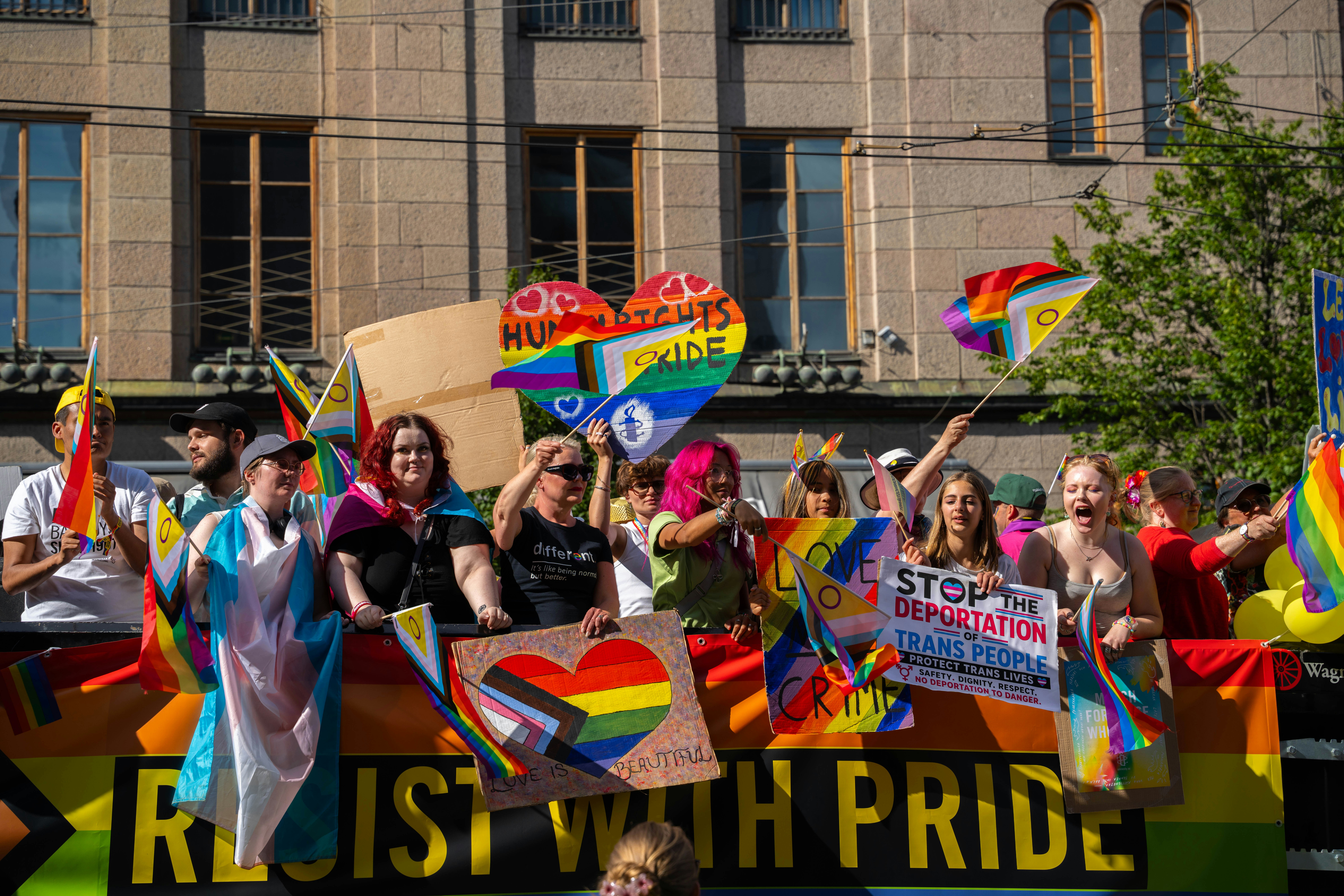 Rainbow Rally at the City Doors